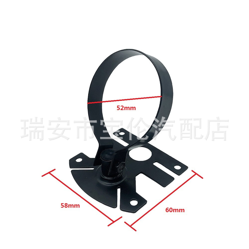 OUNONA Black Gauge Pod Mount 52mm Universal Single Hole Meter Gauge ...