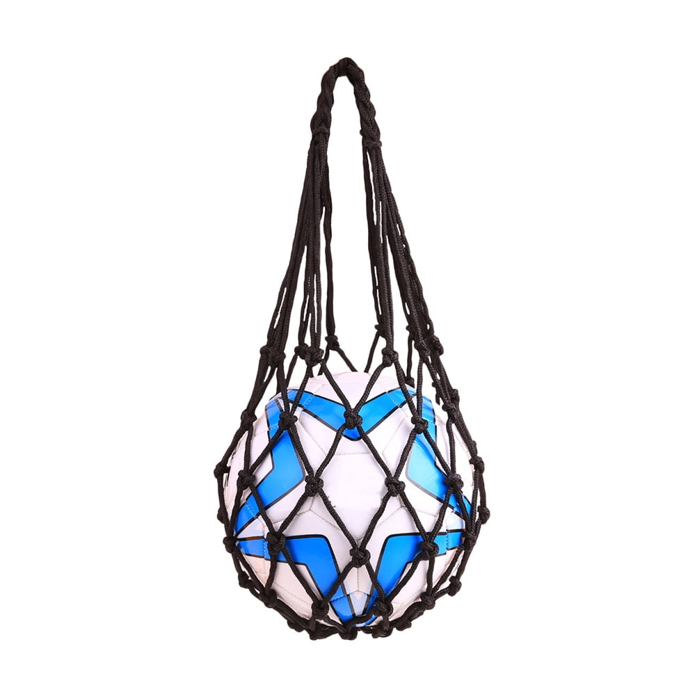 OUNONA Basketball Bags Ball Storage Net Bag Black 1Pack - Walmart.com