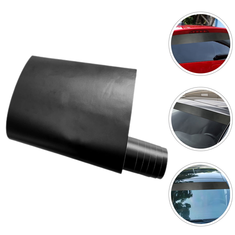 OUNONA Black Windshield Tint Strip for Car Made from Ethylene with ...