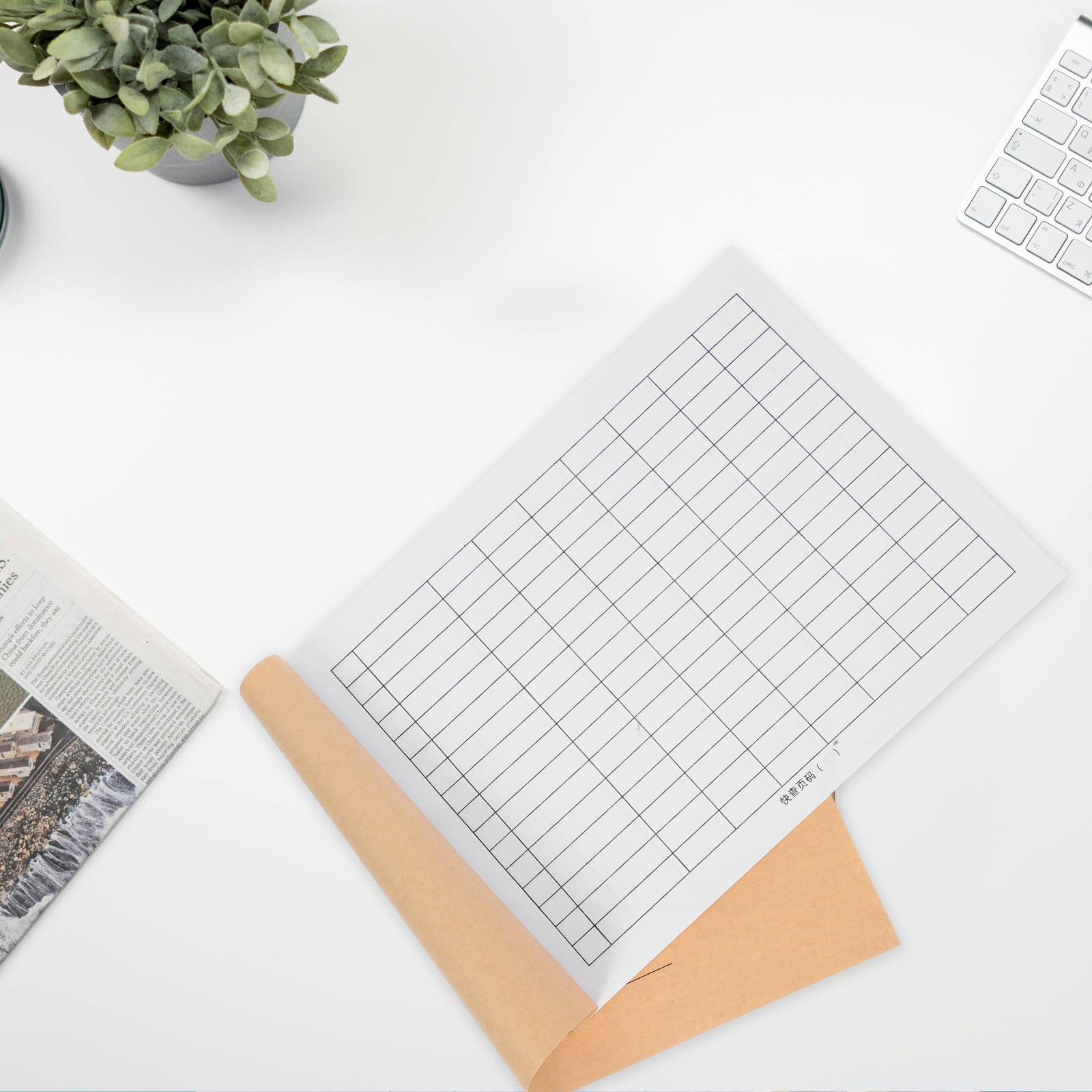 OUNONA Blank Accounting Ledger Inventory Management Book Financial ...