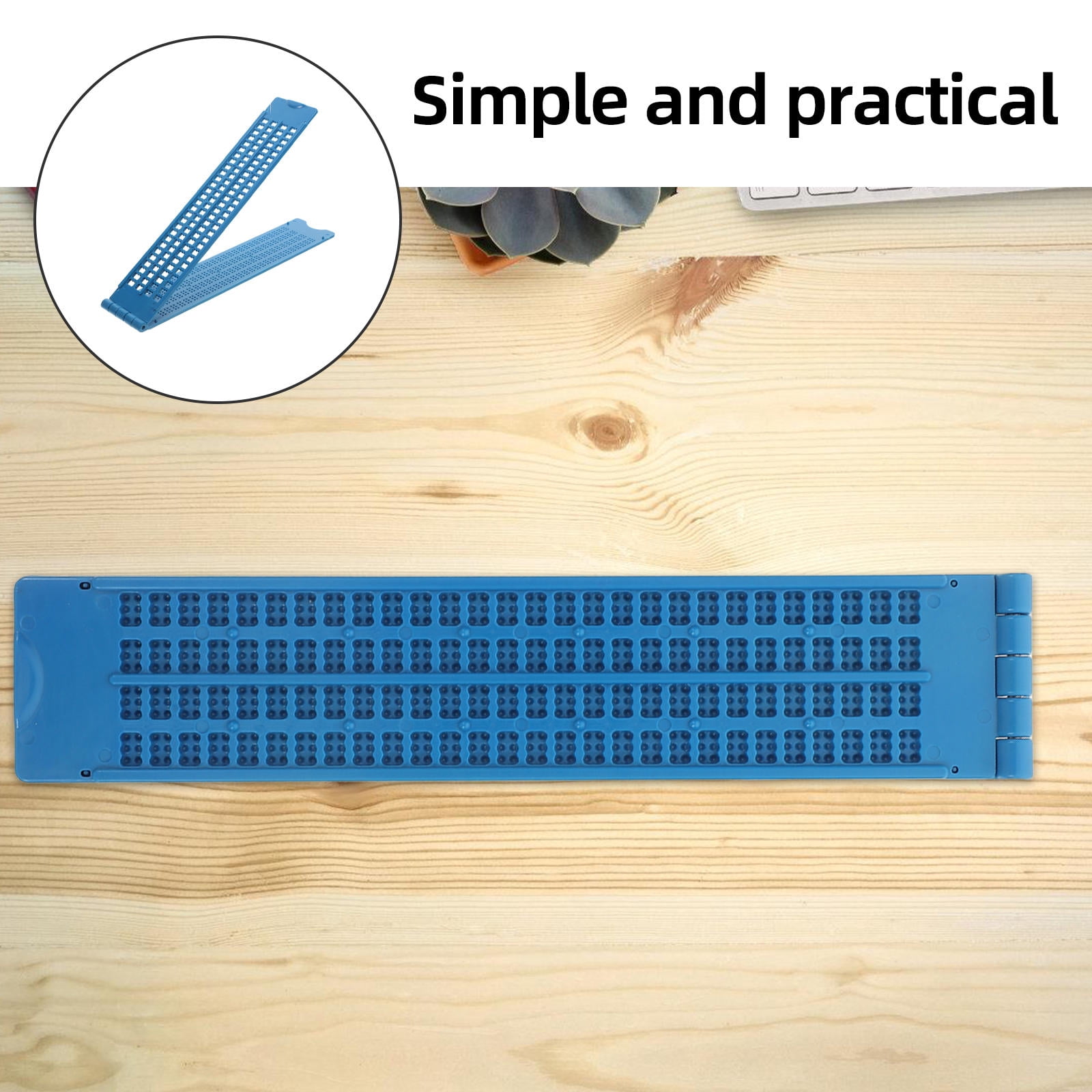 OUNONA Blind Writing Board Learn Braille Label Maker - Walmart.com