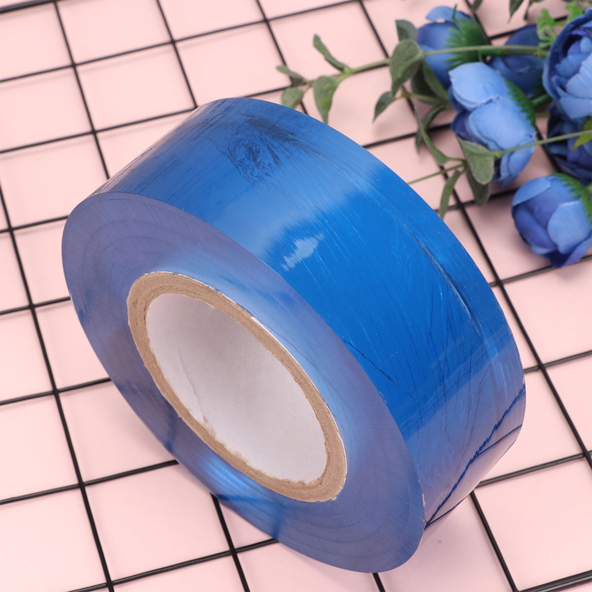 LRXIYODE Tough Conditions Stretch Film Blue PVC 1 Roll - Walmart.com