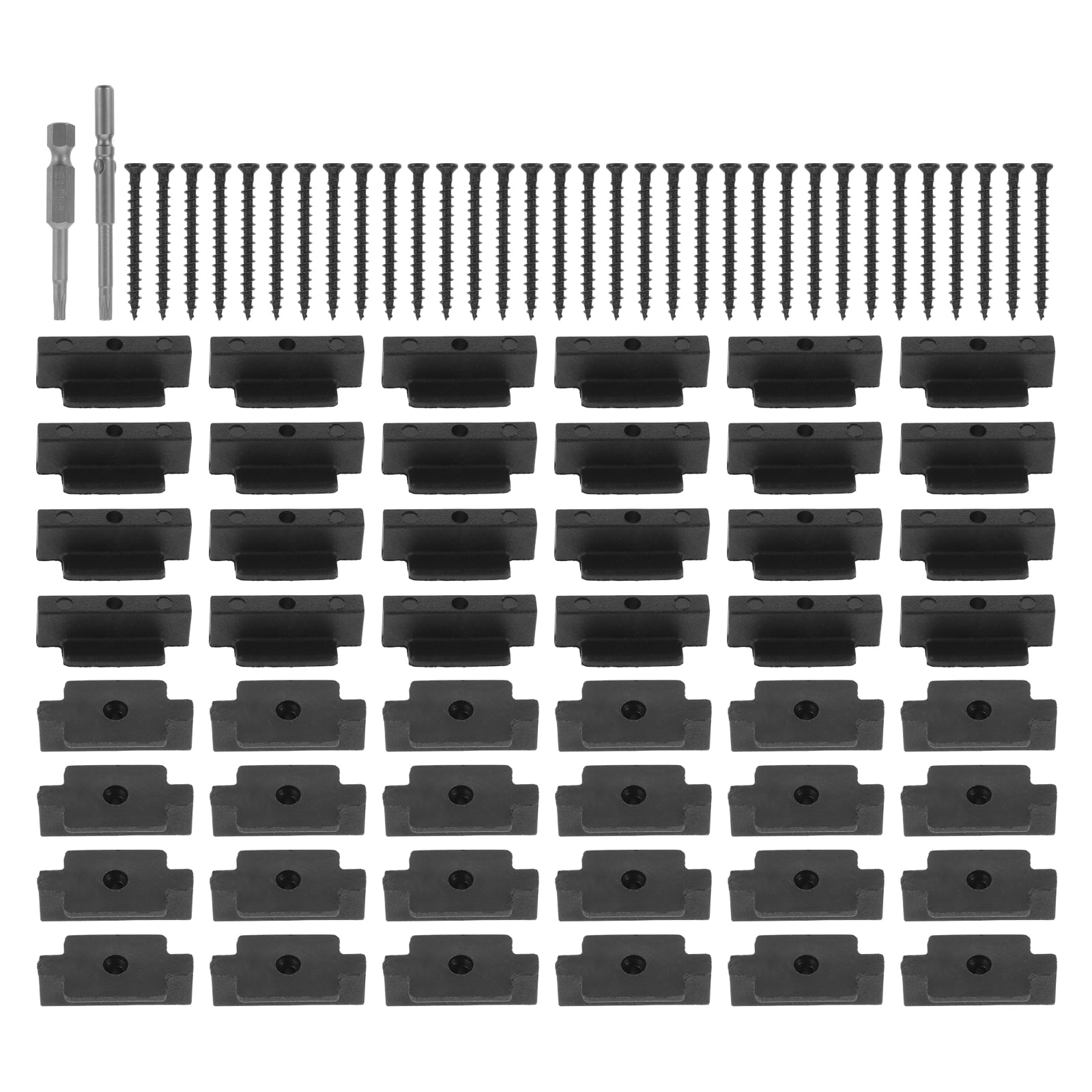 1 Set Composite Decking Fasteners with Durable Deck Fastening Tool ...