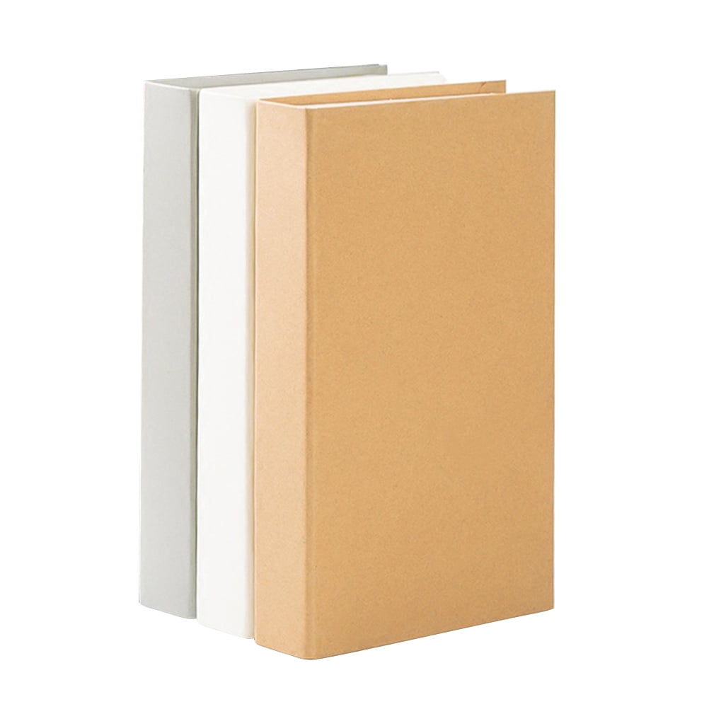OUNONA Book Books Decorative Decor Fake Faux Boxdecoration Bookshelf ...