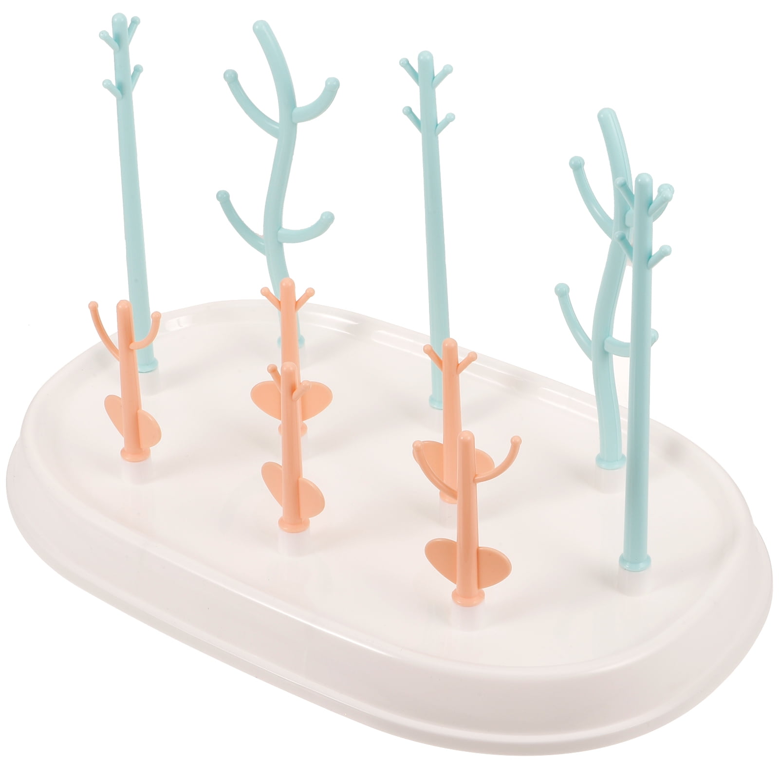 OUNONA Baby Bottle Draining Holder Portable Drying Rack Baby Bottle ...