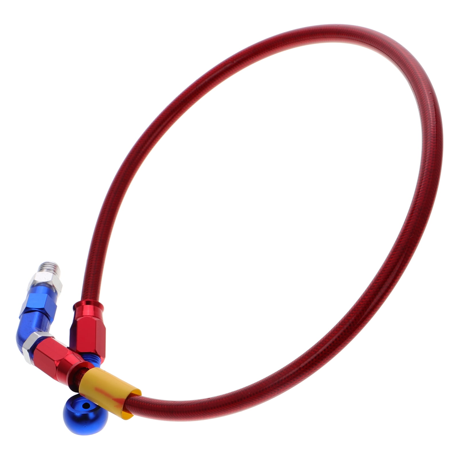 OUNONA Braided Motorcycle Brake Hose Oil Lines For Street Glide ...