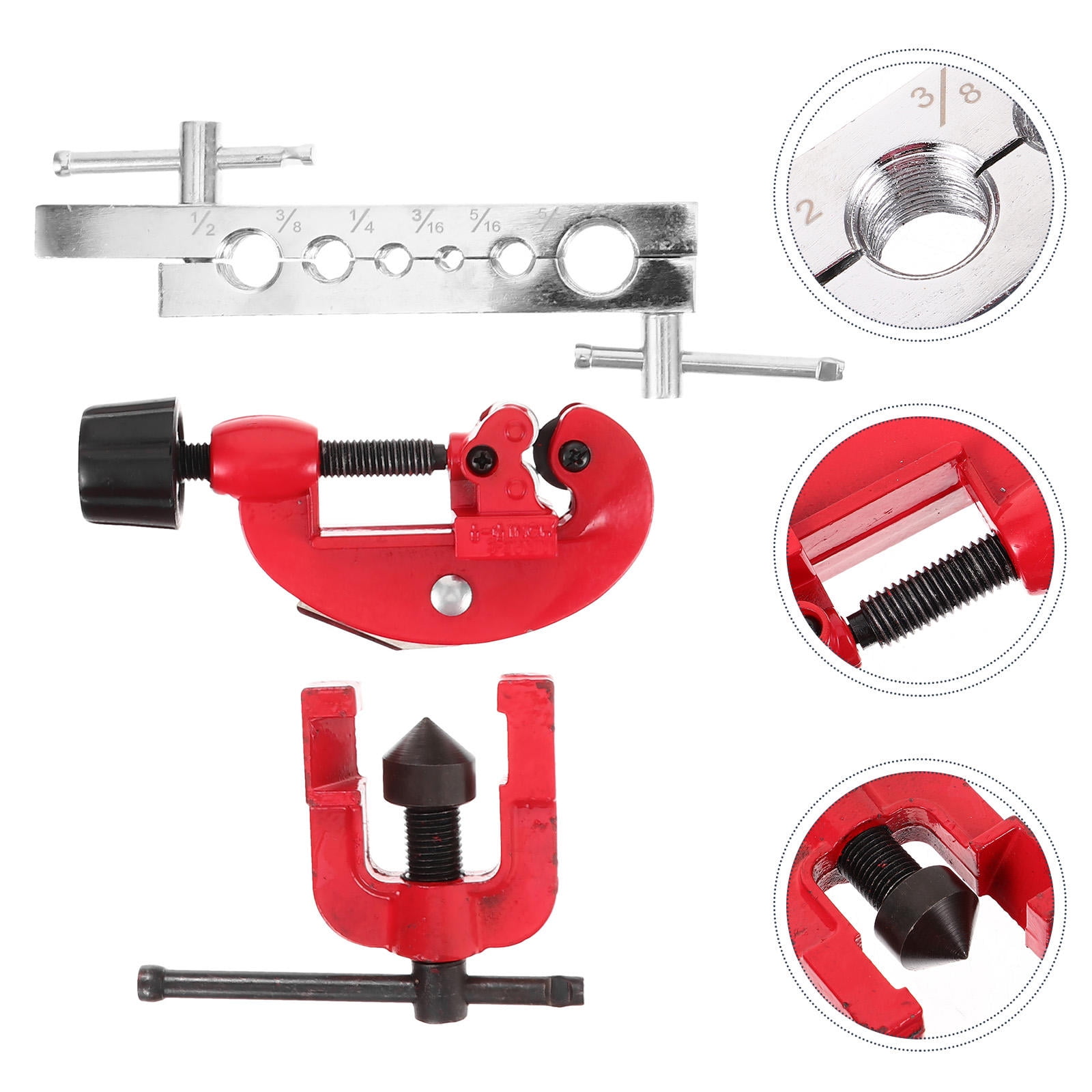 OUNONA Brake Line Flaring Tool Hand Held Double Flare Toolkit - Walmart.com