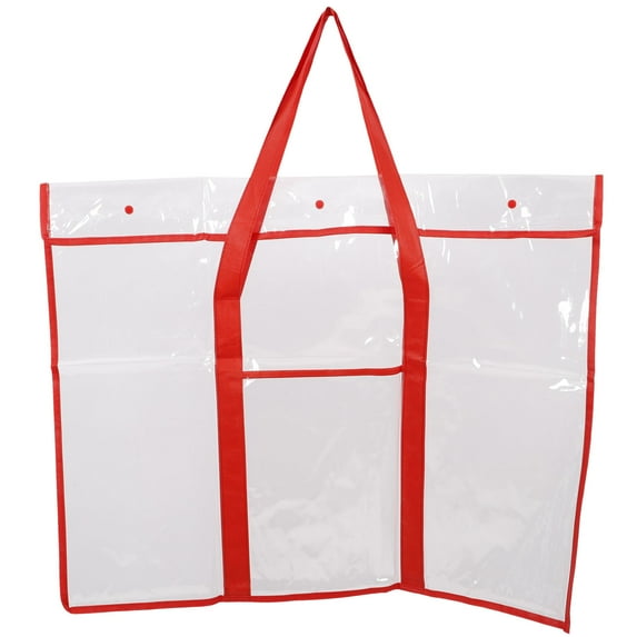 OUNONA Bulletin Board Poster Bag Filing Organizer Bag Multipurpose ...