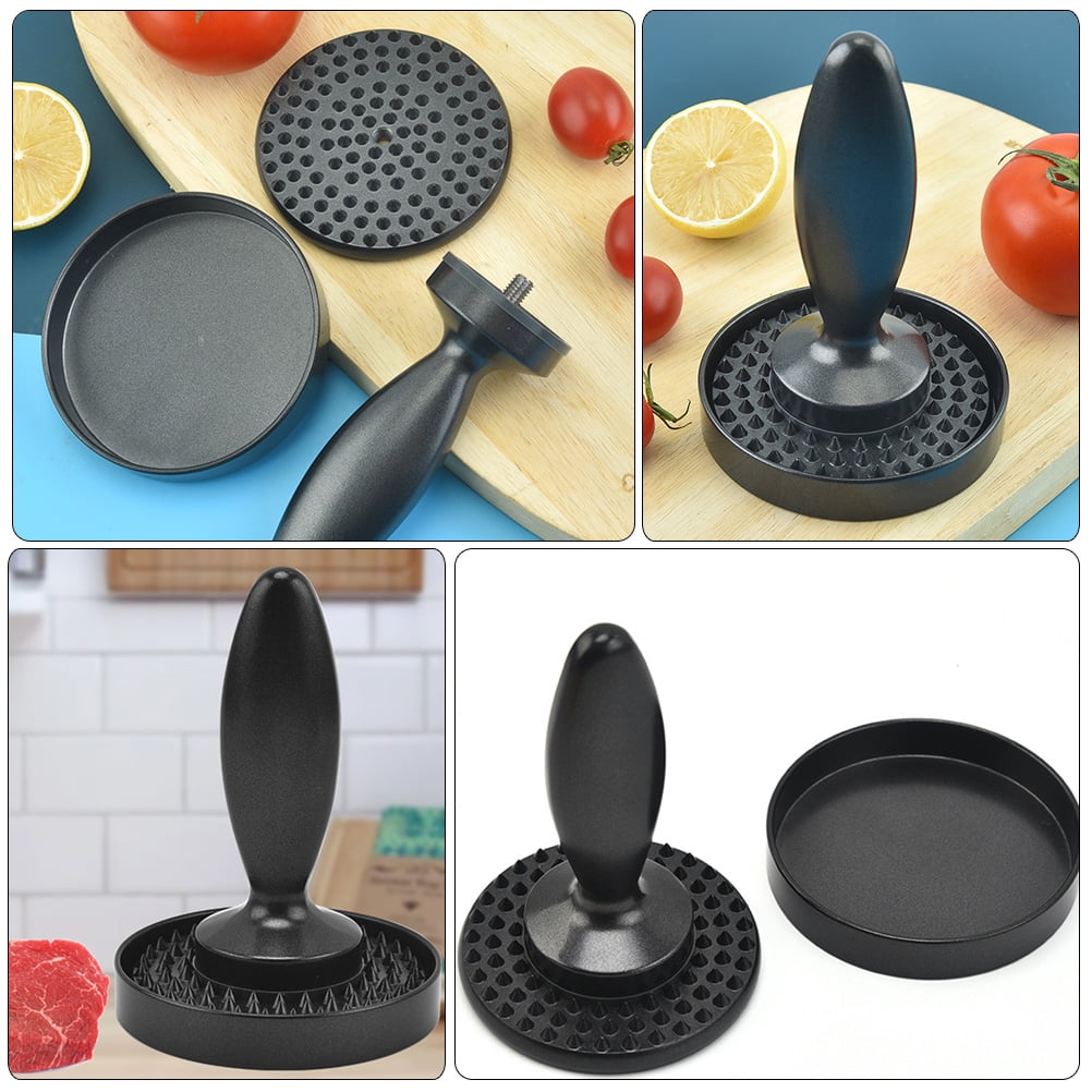 OUNONA Burger Patty Maker in Stainless Steel for EvenSized Patties with ...