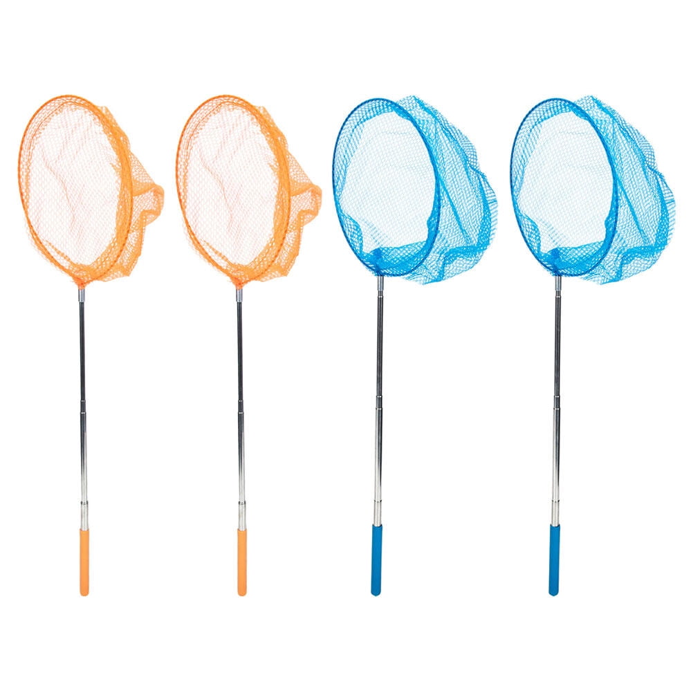 OUNONA Butterflies Catcher net for Kids Outdoor Toy with Stainless Steel Frame Assorted Pieces ...