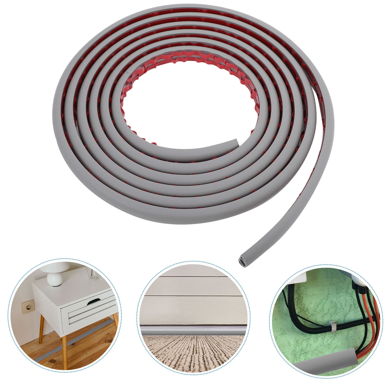 OUNONA Cable Cover Conceal Cords Wall Hide Channel Wire Channels to ...