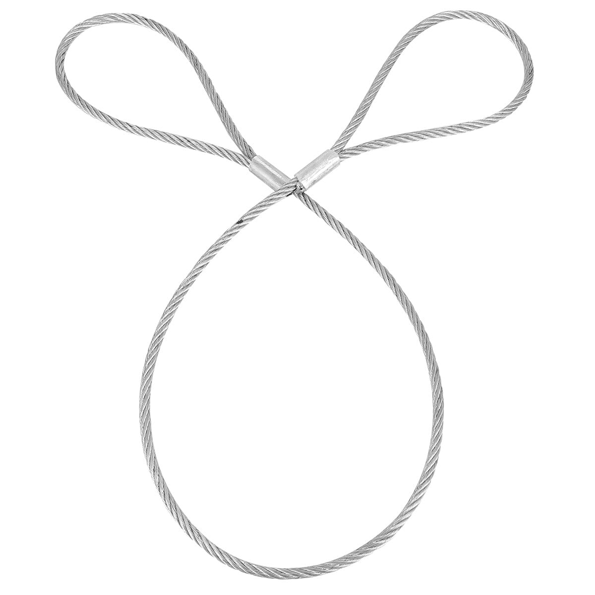 OUNONA Cable Steel Safety Wire Lanyard Security Looped Stainless Strap ...