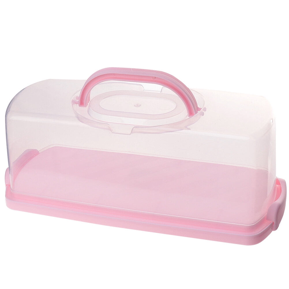 OUNONA Cake Carrying Box Transparent Dessert Carrier Handheld Cake Box ...
