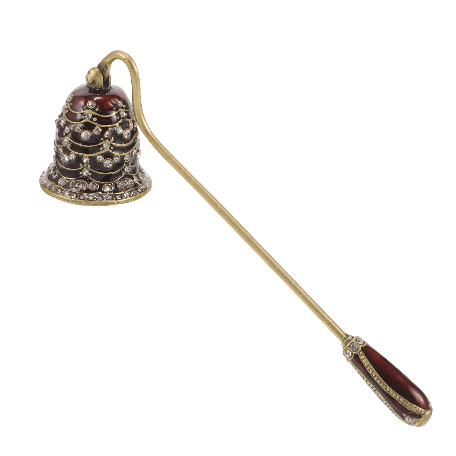 OUNONA Candle Fire Extinguisher Vintage Rhinestone Candle Snuffer ...