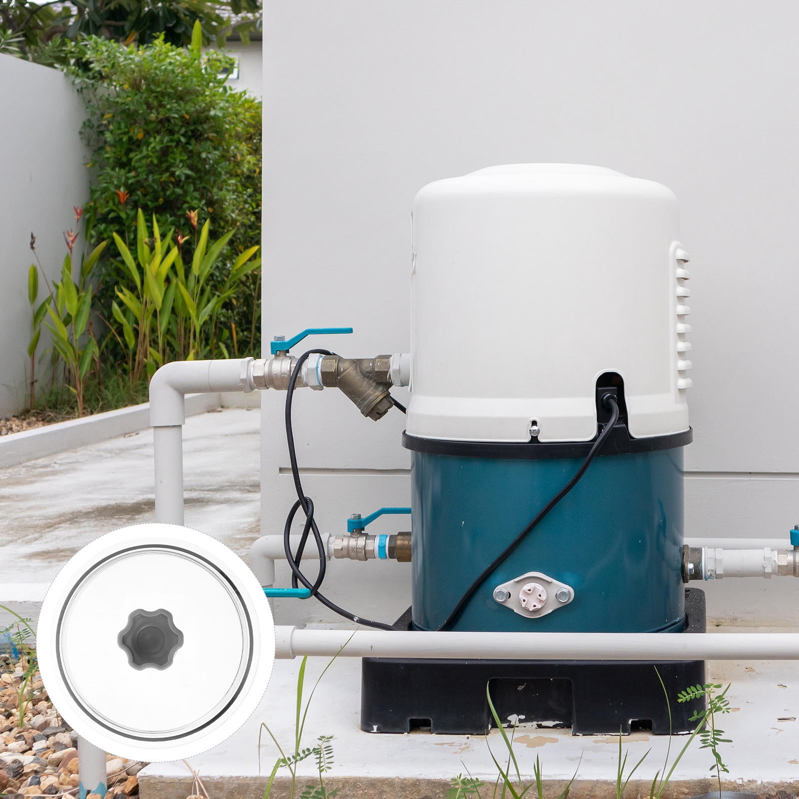 OUNONA Cap for Spa Sand Filter Pump Cover Replacement Pools Swimming ...