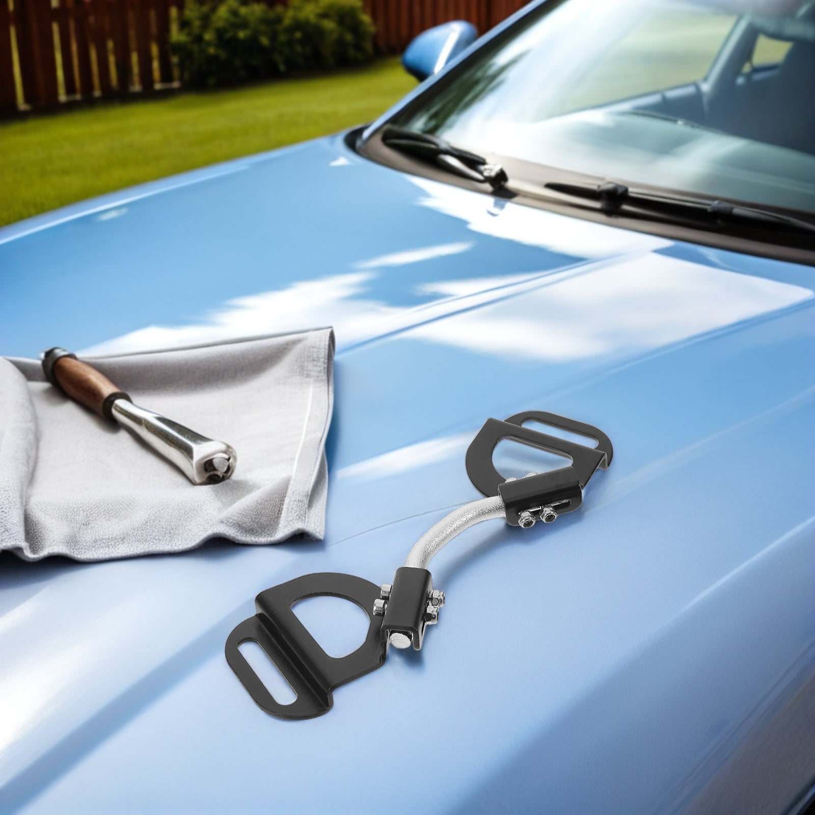OUNONA Car Battery Mounting Bracket with Weather Resistant Metal ...