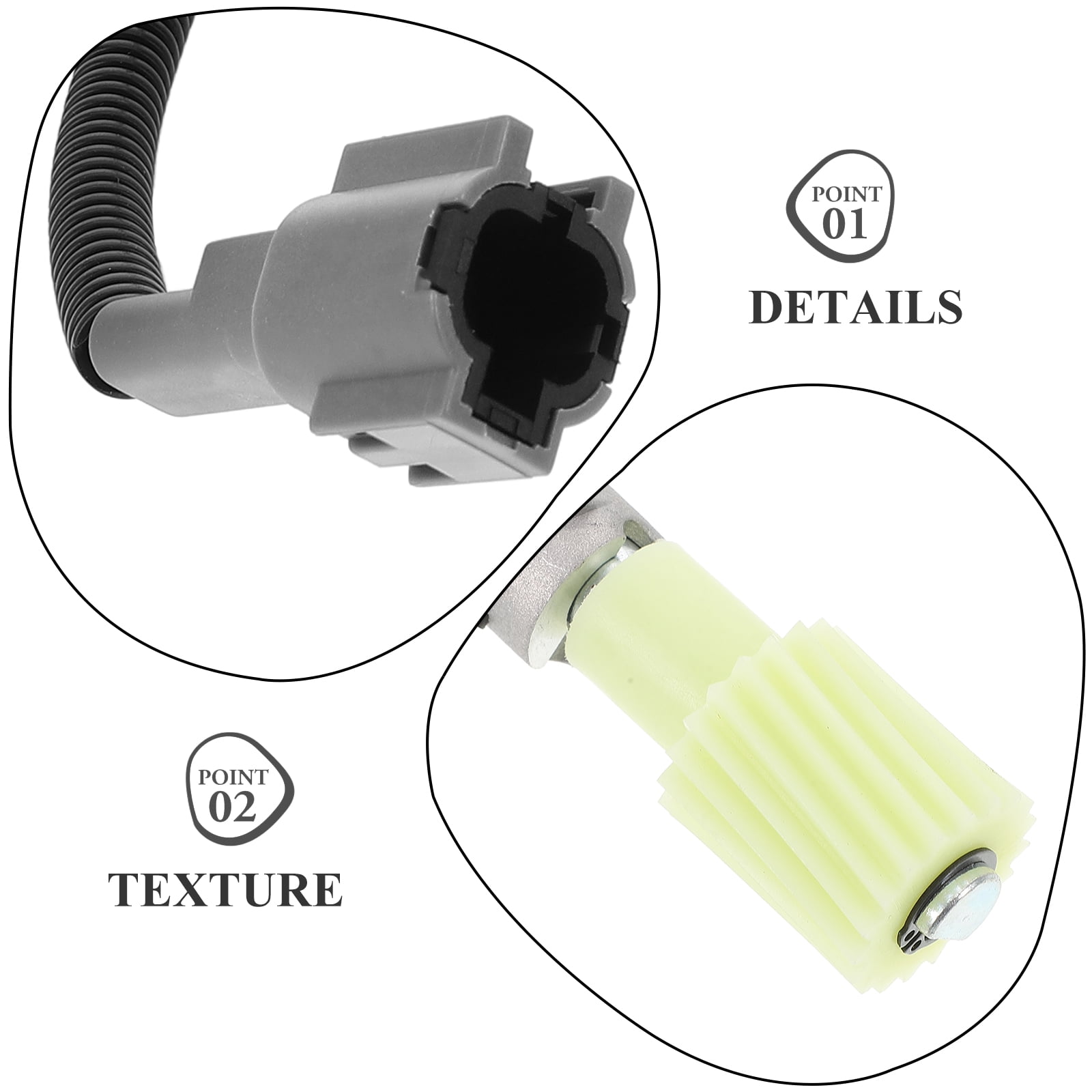 OUNONA Car Drive Sensor Automotive Transmission Speed Sensor Vehicle ...