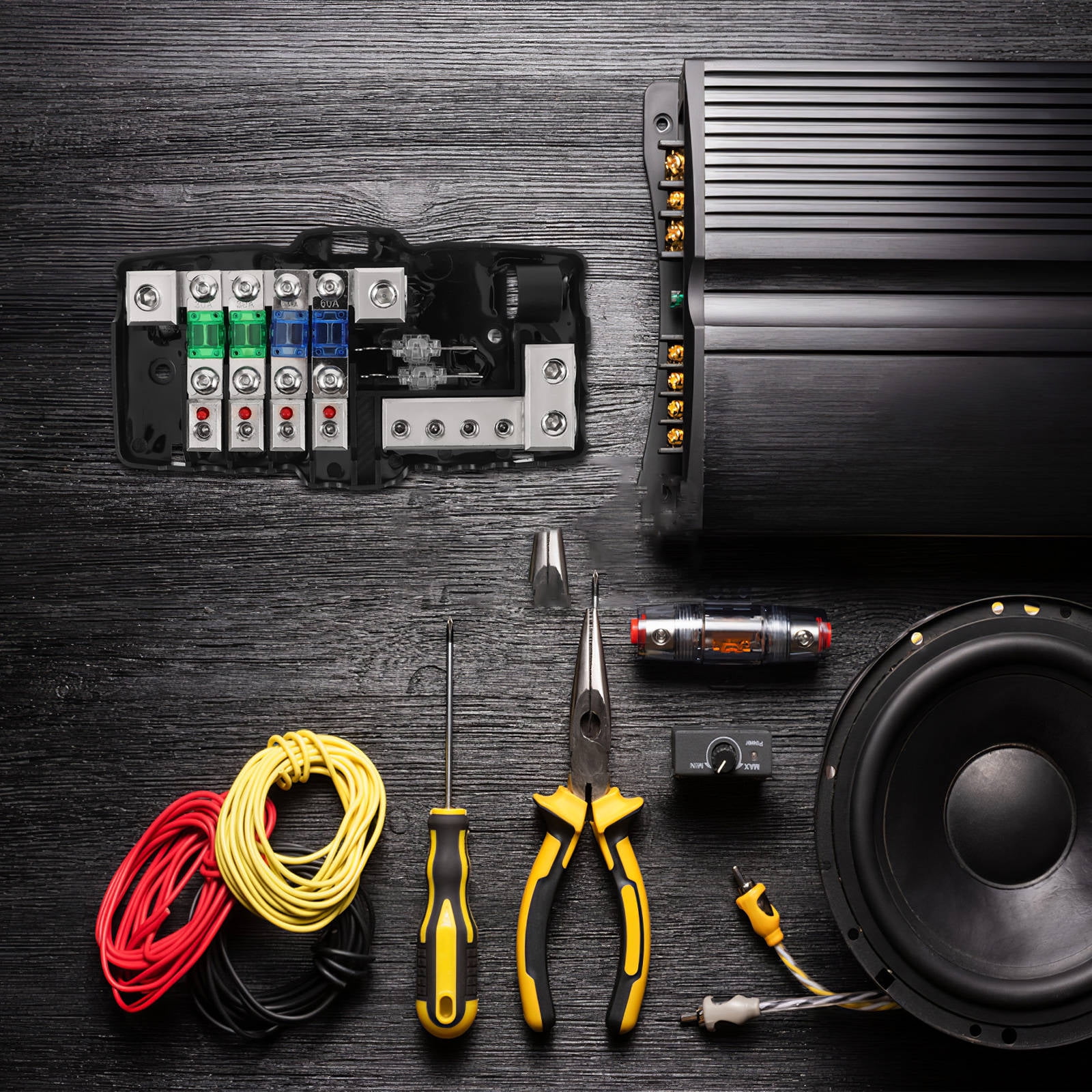 OUNONA Car Fuse Holder For Automotive Replacement A Four-Way Fuse ...