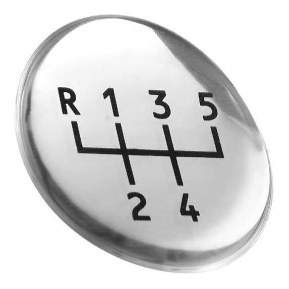 OUNONA Car Gear Shift Head Sticker 5-speed Manual Transmission Shift ...
