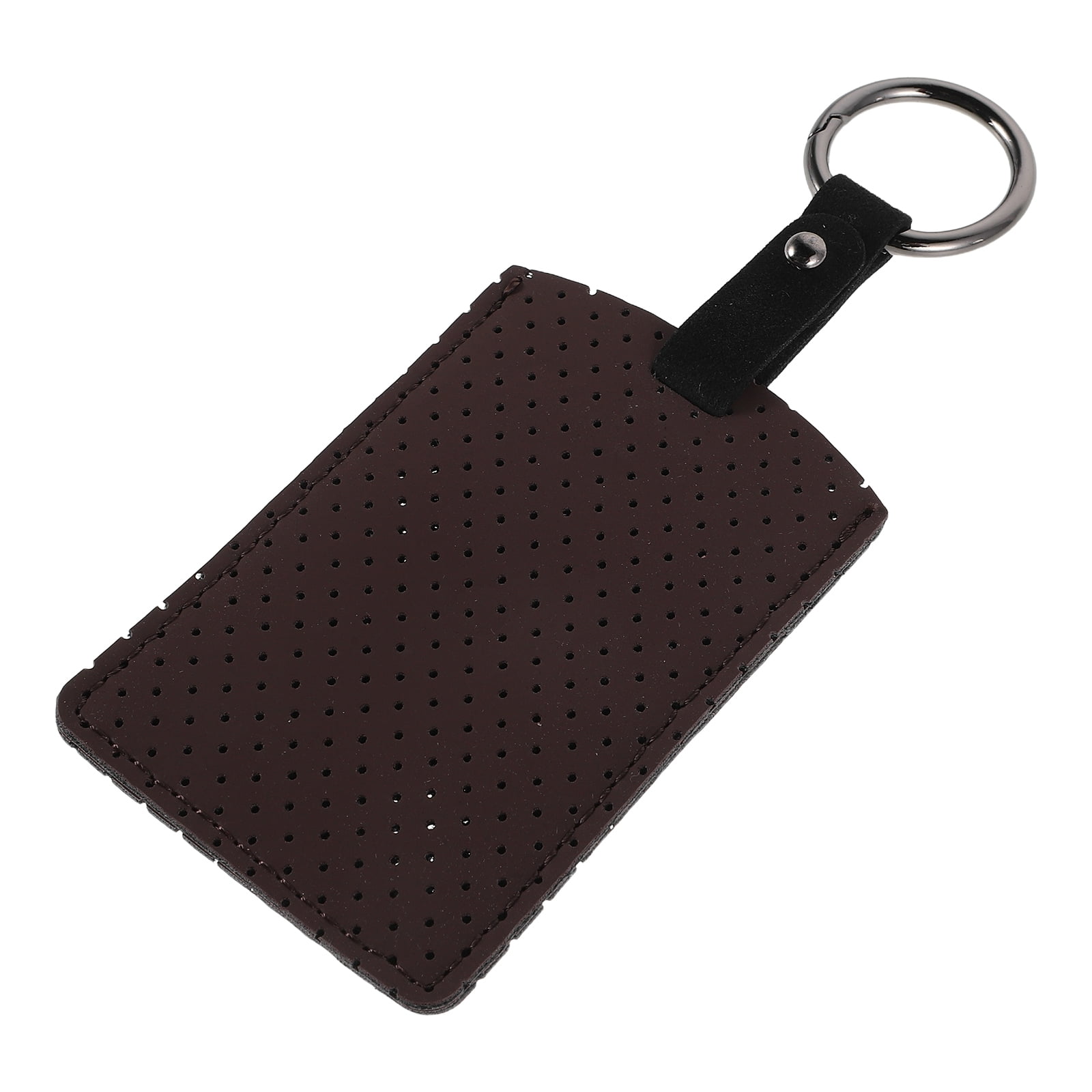 OUNONA Car Key Card Holder Cover Keychain Holder Protective Sleeve Key ...