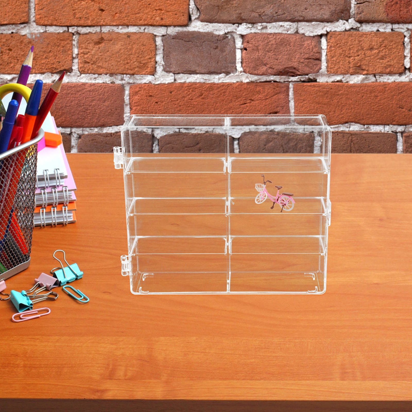 OUNONA Car Model Display Box Transparent Toy Car Storage Case Toy Car ...