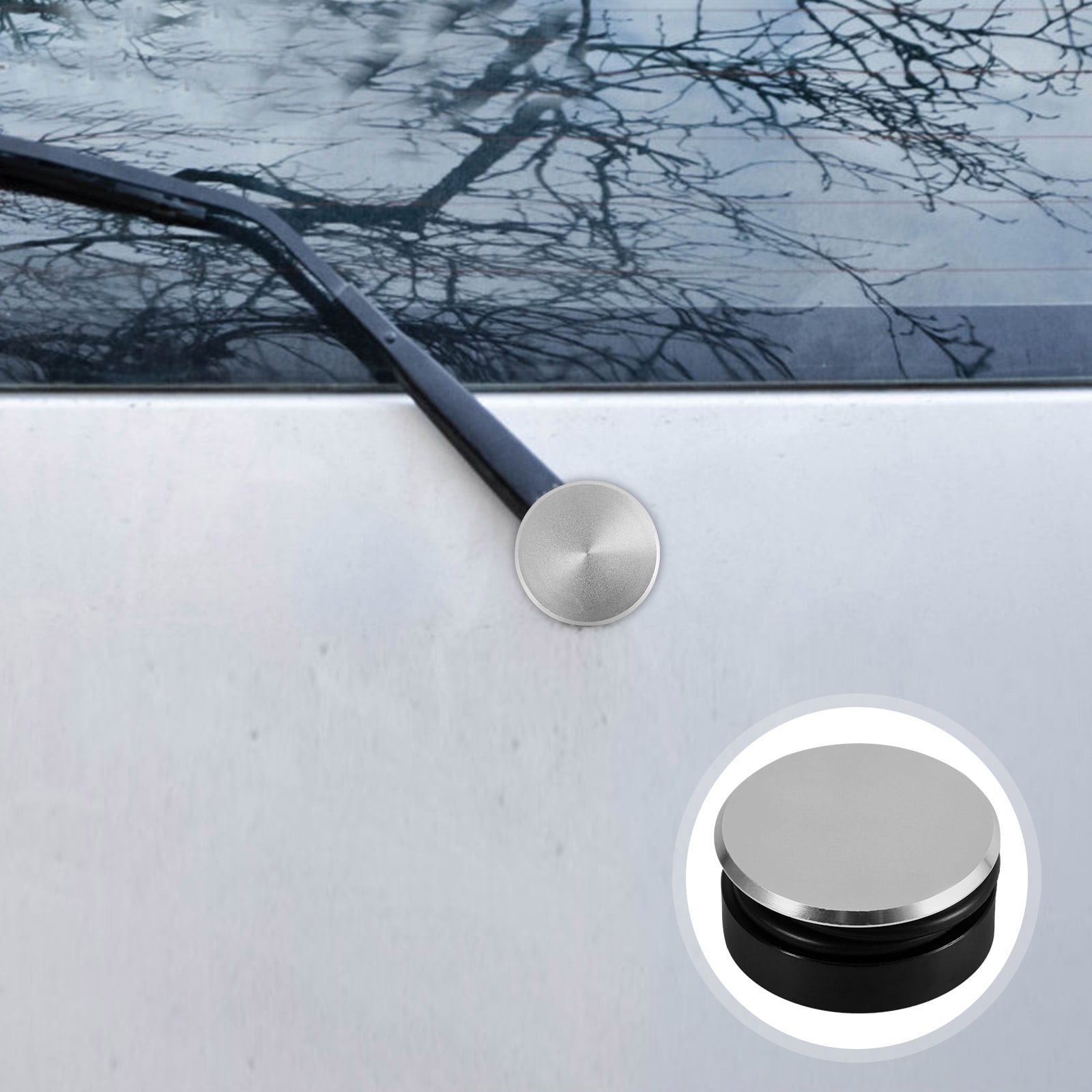 OUNONA Car Rear Windshield Wiper Grommet Cap Wiper Blocking Plug Cap ...