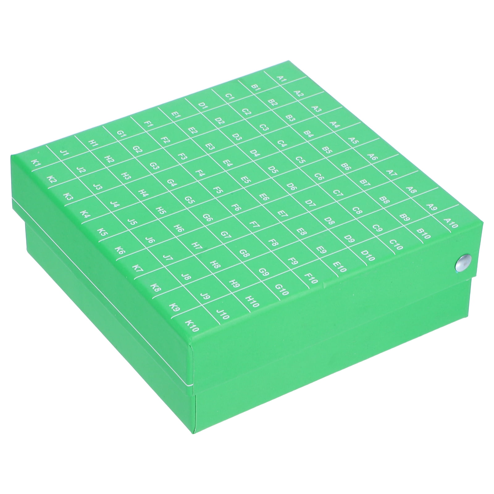 OUNONA Cardboard Freezer Box With Lid 100- Samples Storage Container ...