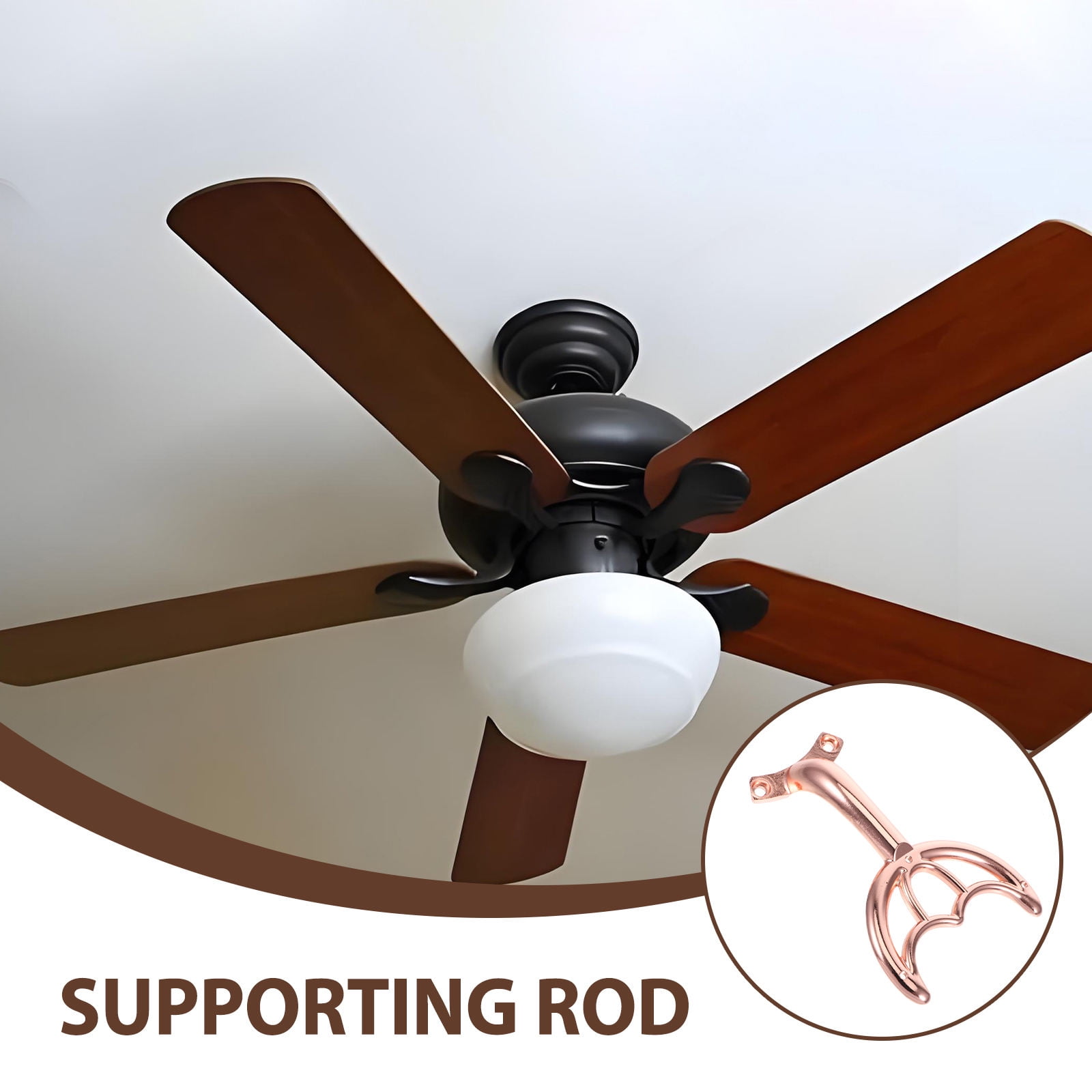 OUNONA Ceiling Fan Blade Mounting Arms Replacement Holders Connectors ...