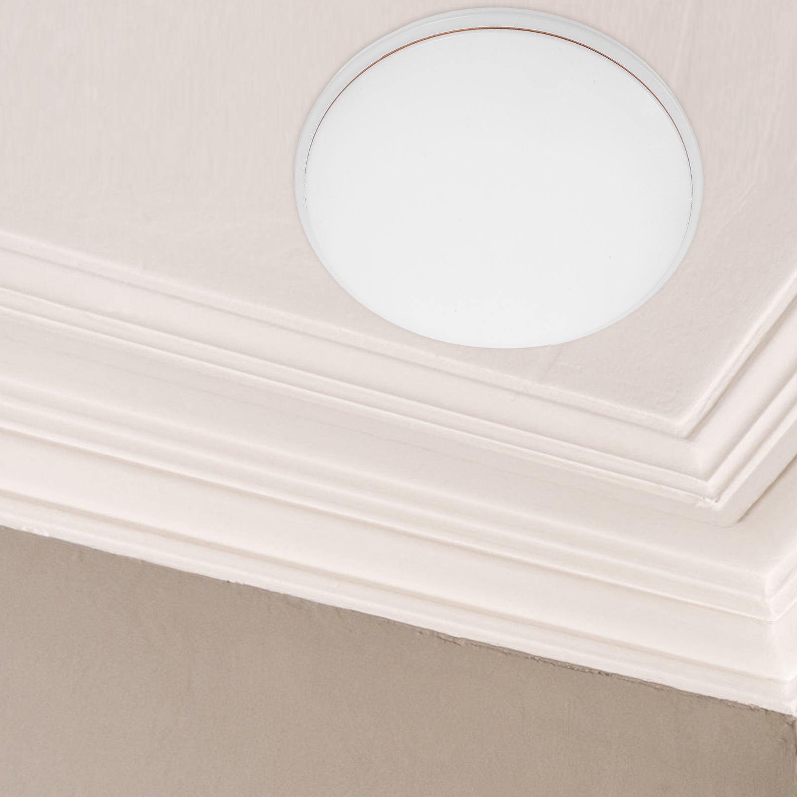 OUNONA Ceiling Lamp Shades Diameter 34.7 cm Flush Mount LED Light ...