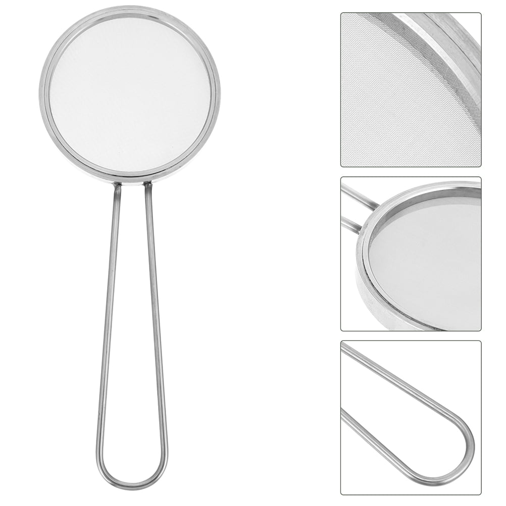 OUNONA Cell Sieve Laboratory Filters Standard Test Fine Mesh Silver ...