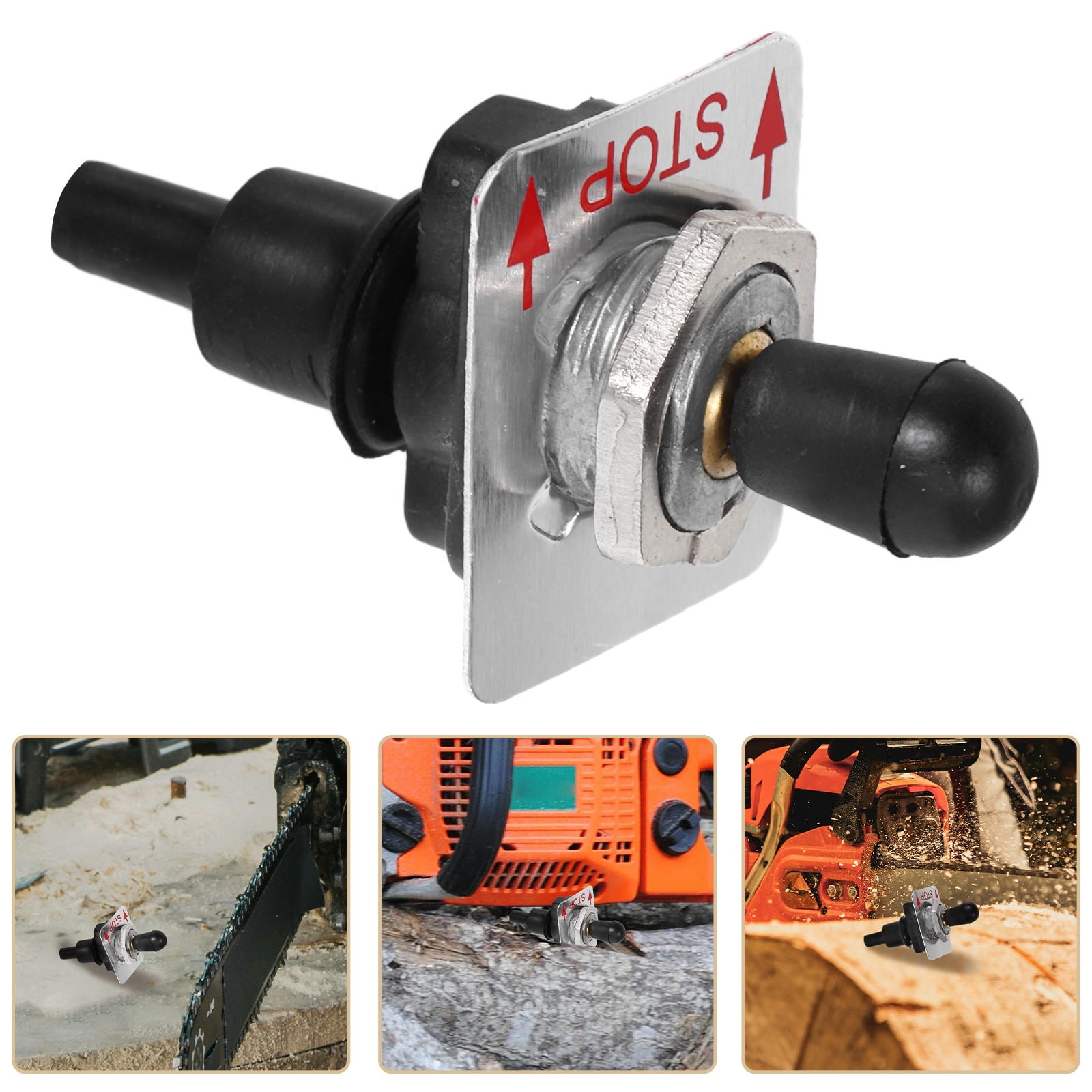 OUNONA Chainsaw Engine Toggle Switch Lawn Mower Toggle Switch Ignition ...