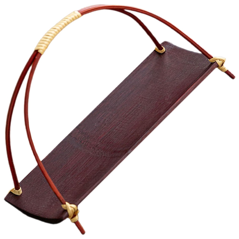 OUNONA Charcuterie Board Bamboo Pastry Tray Sushi Tray 19x12CM Light ...