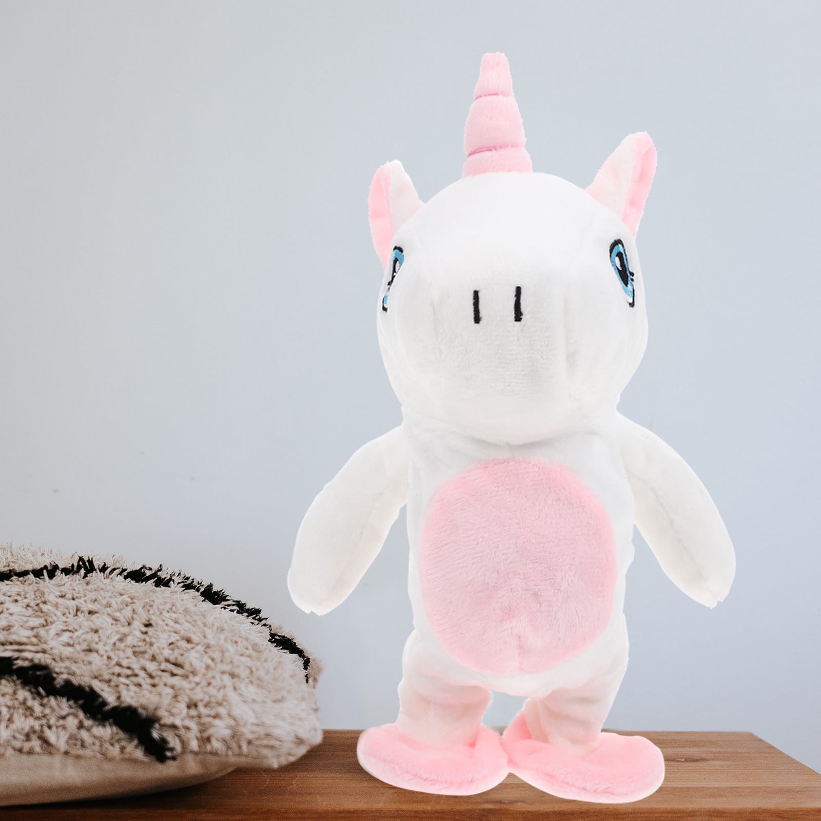 OUNONA Children Toy Speaking Walking Stuffed Animal Interactive Plush ...