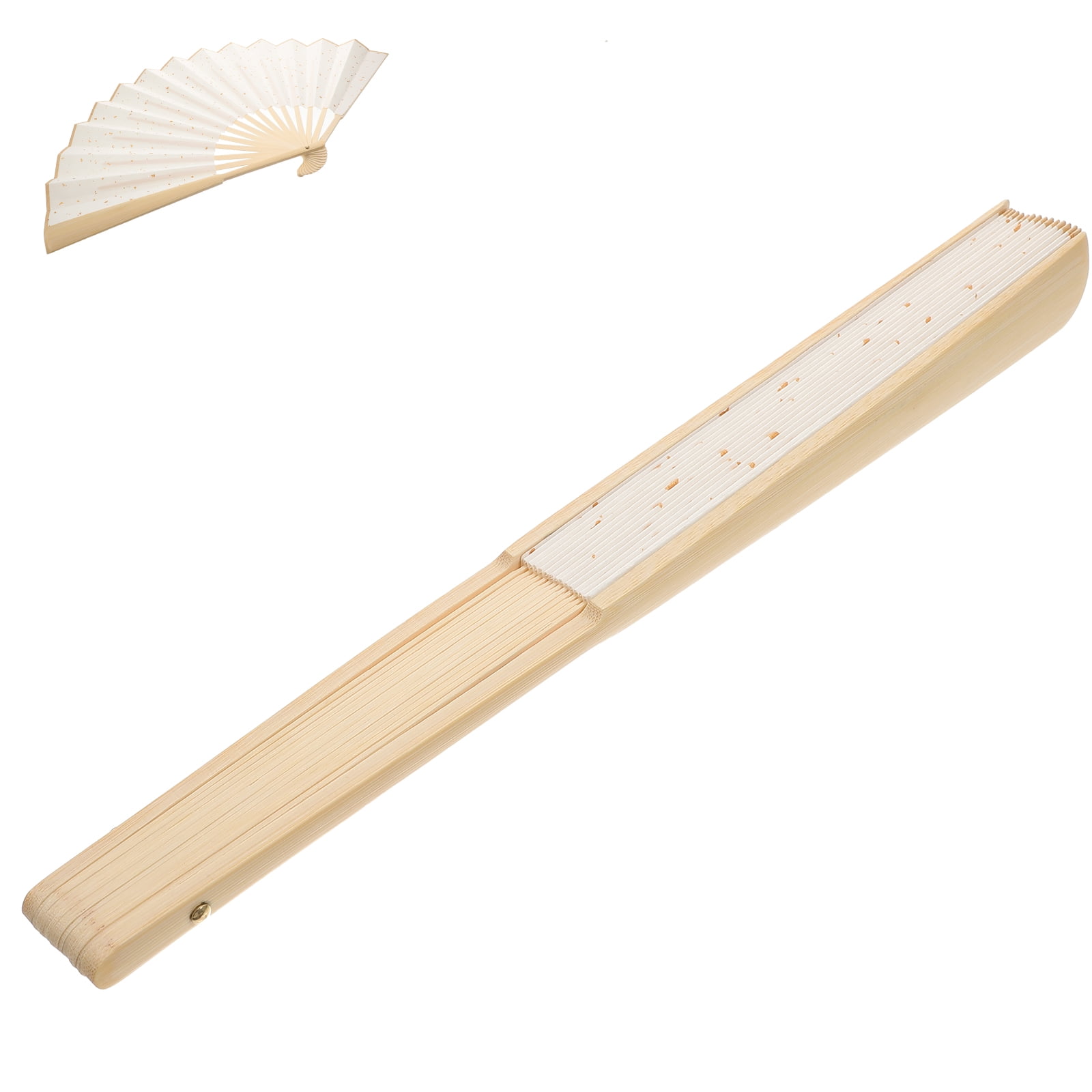 OUNONA DIY Blank Fans for Kids to Paint and Graffiti on Premium Paper ...