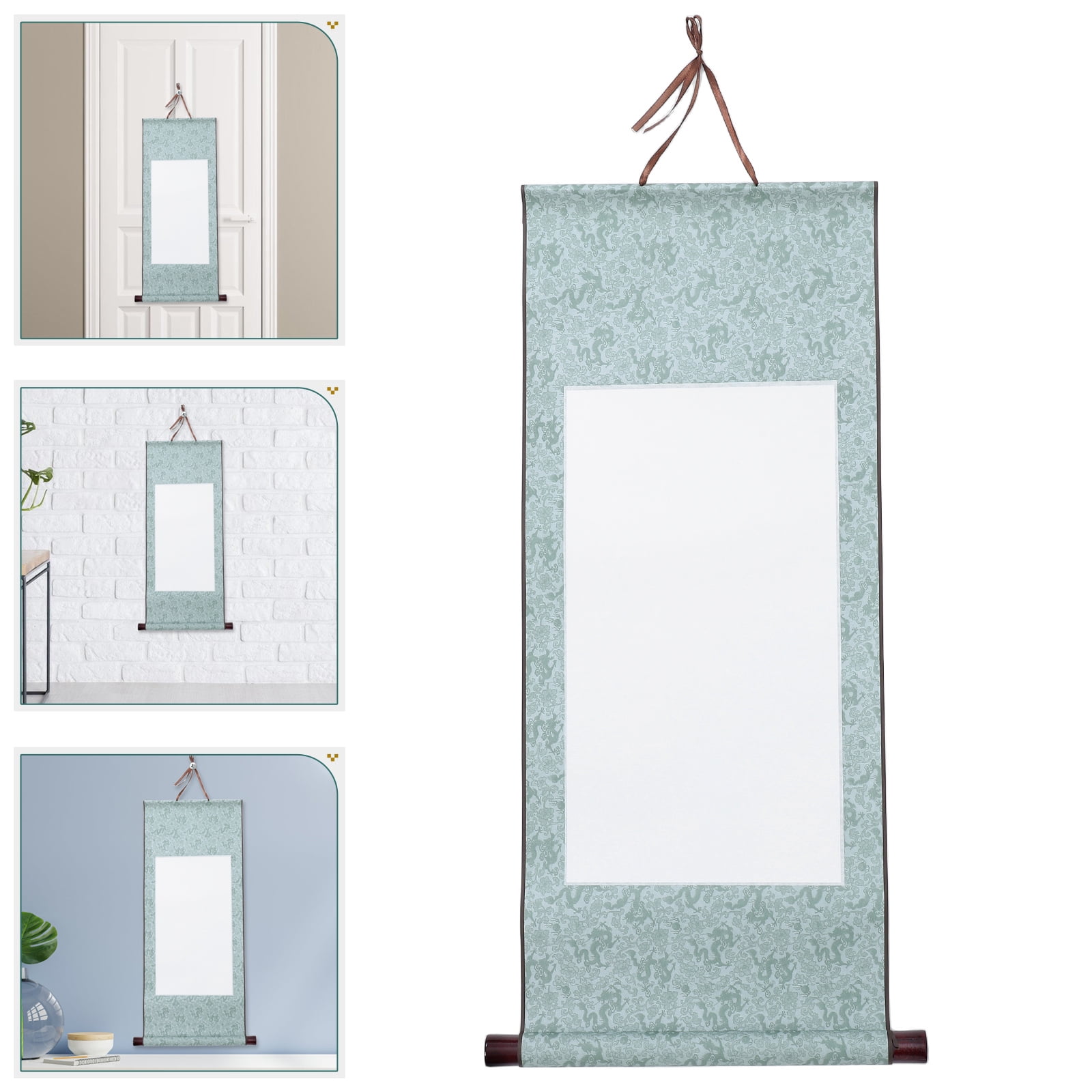 OUNONA Chinese Xuan Paper Hanging Scroll Blank Scroll Painting Practice ...