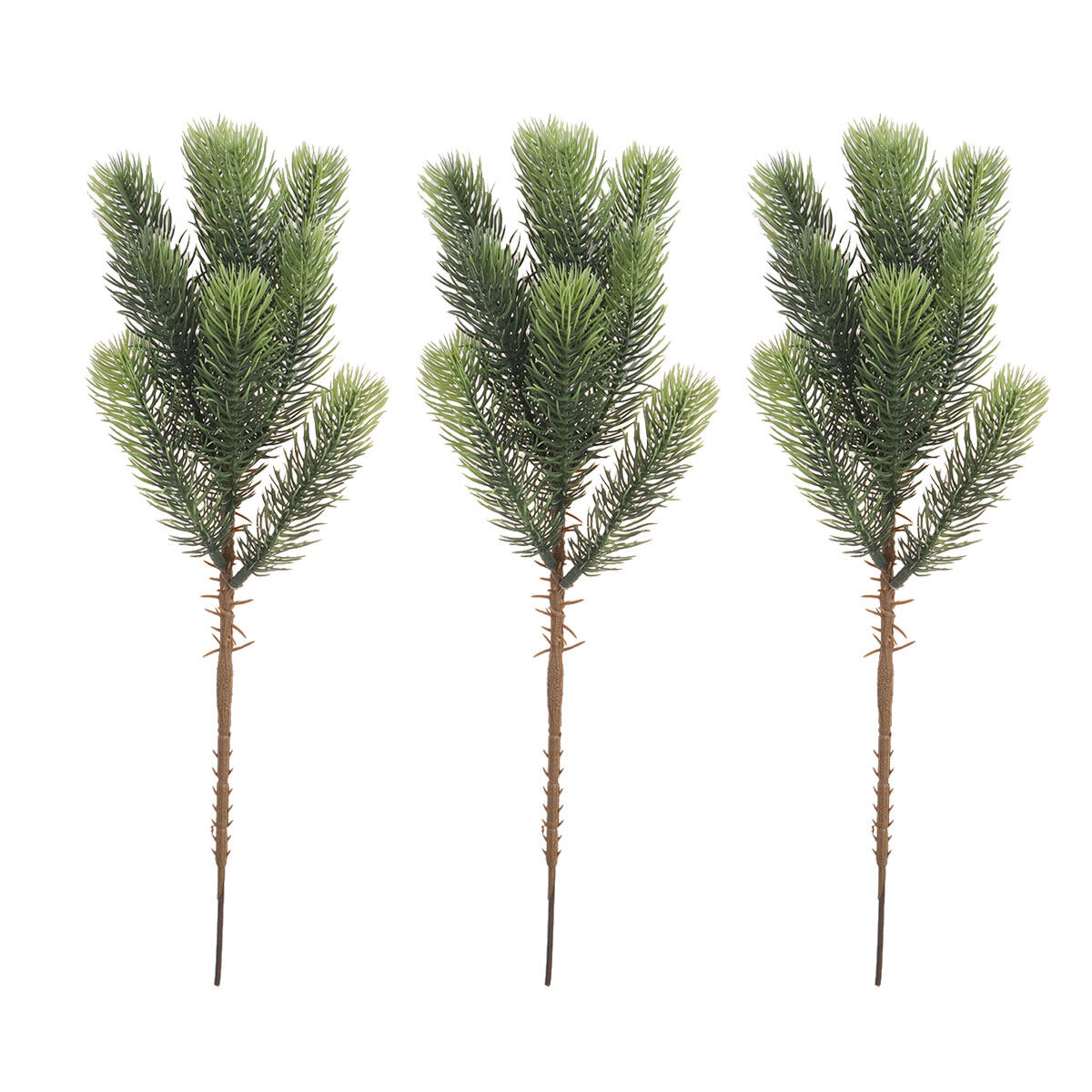 OUNONA Christmas Picks Pine Tree Artificial Wreaths Trees Decor Stems ...