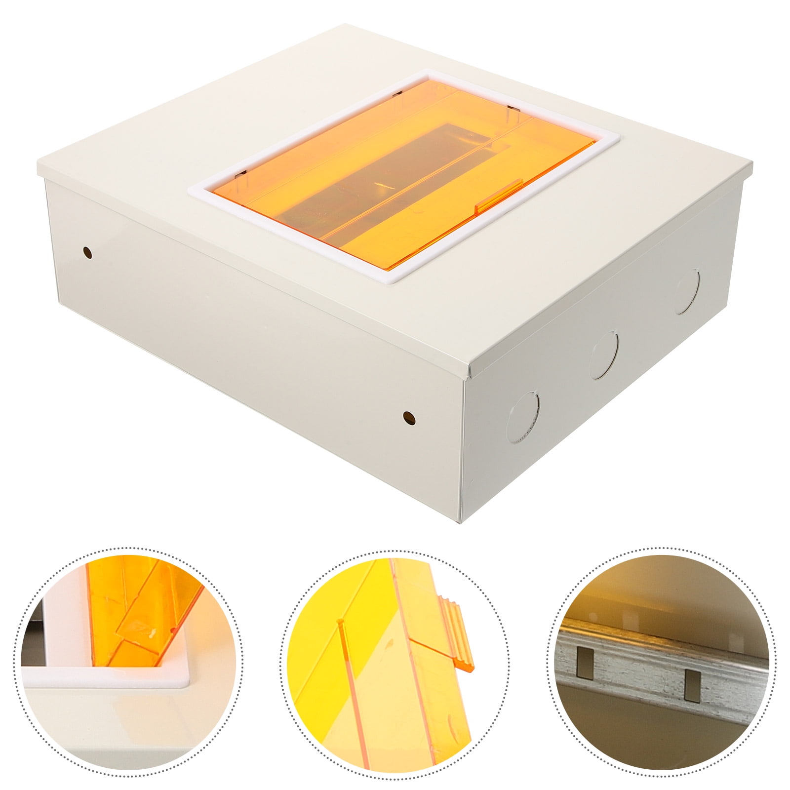 OUNONA Circuit Breaker Box Weatherproof Distribution Protection Box 8 ...