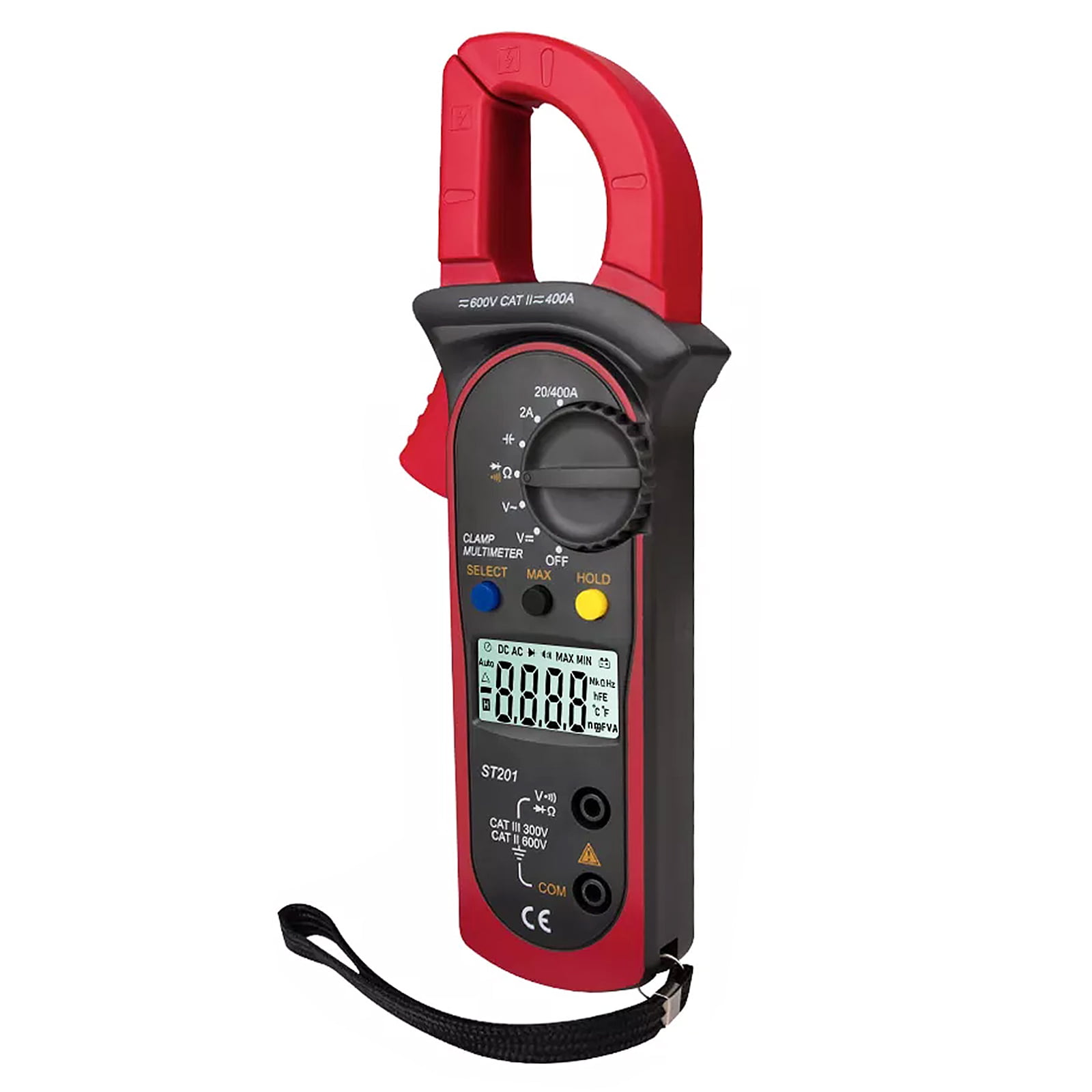 OUNONA Clamp Meter Multimeter Amp Clamp Multimeter Digital Voltage ...