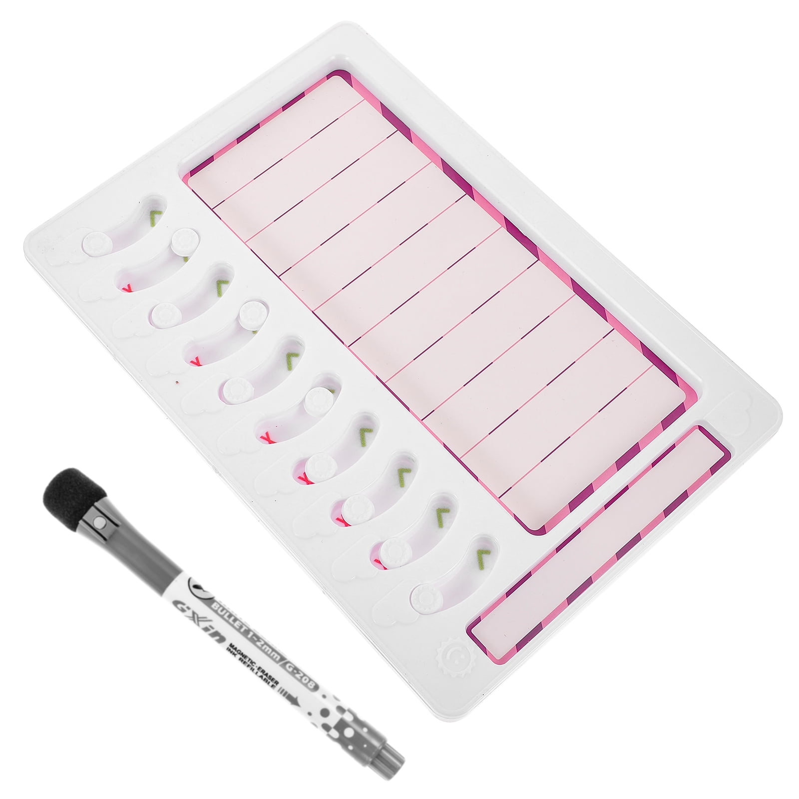 OUNONA Classroom Schedule Chart Diy Chart Children Planning Reminder ...