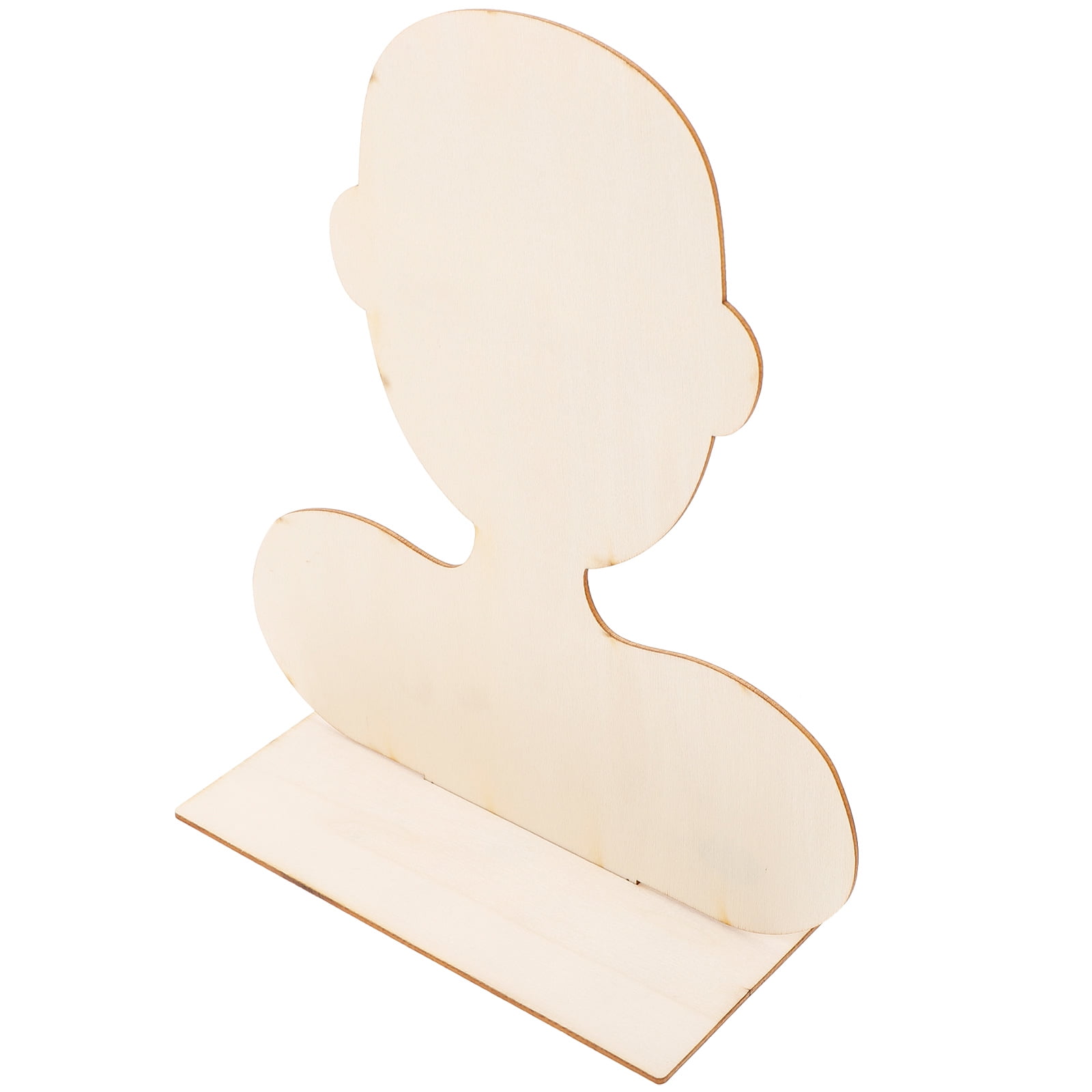 IFANLANDOR Portrait Wood Board Natural Wood 1Pcs 10.02X8.45X3.14in ...
