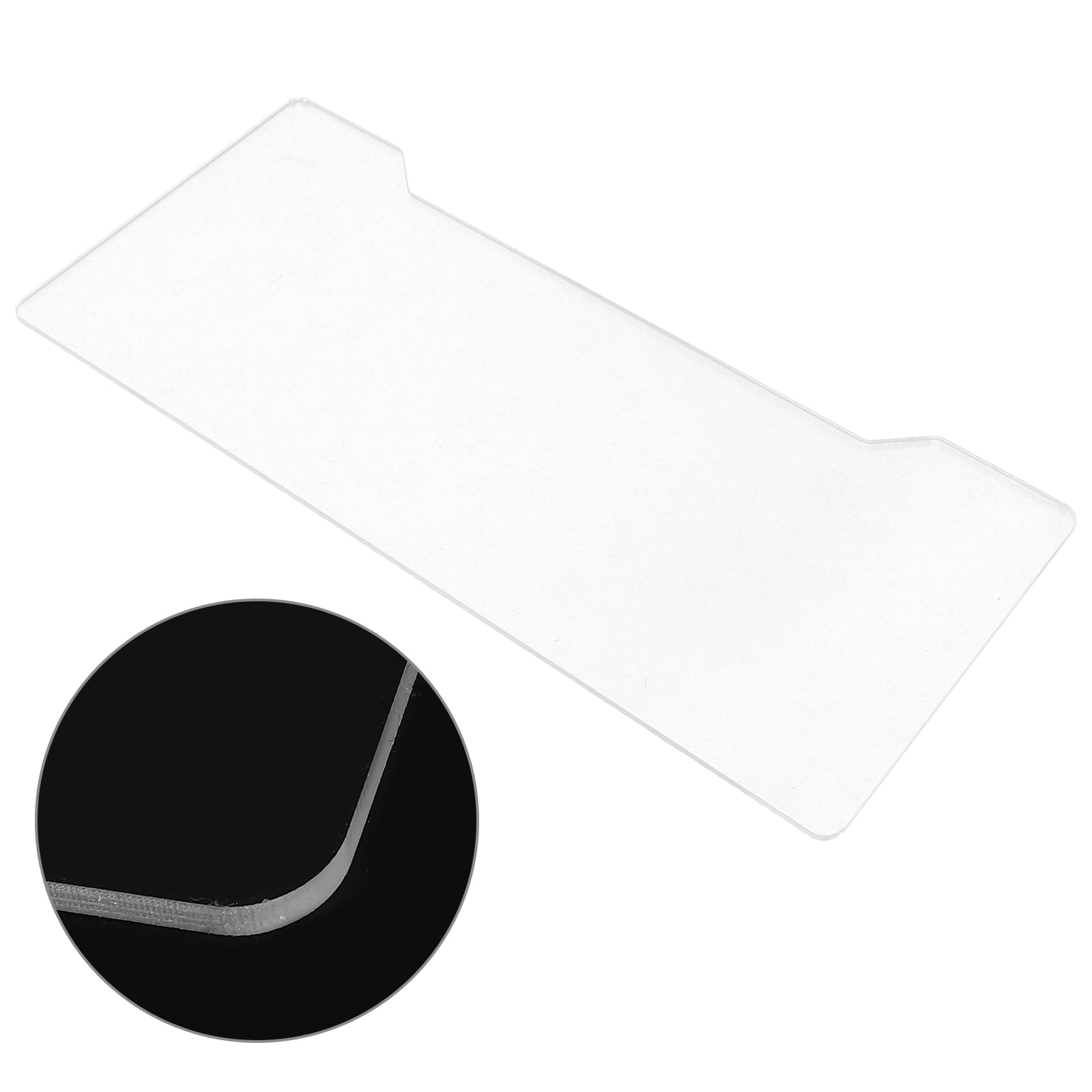 OUNONA Clear Acrylic Keyboard Protector For Laptop Transparent Keyboard ...