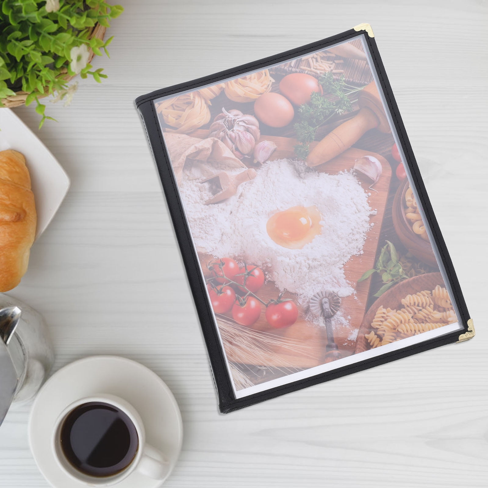 OUNONA Clear Insert Menu Cover For Restaurants And Bars Menu Sleeves ...