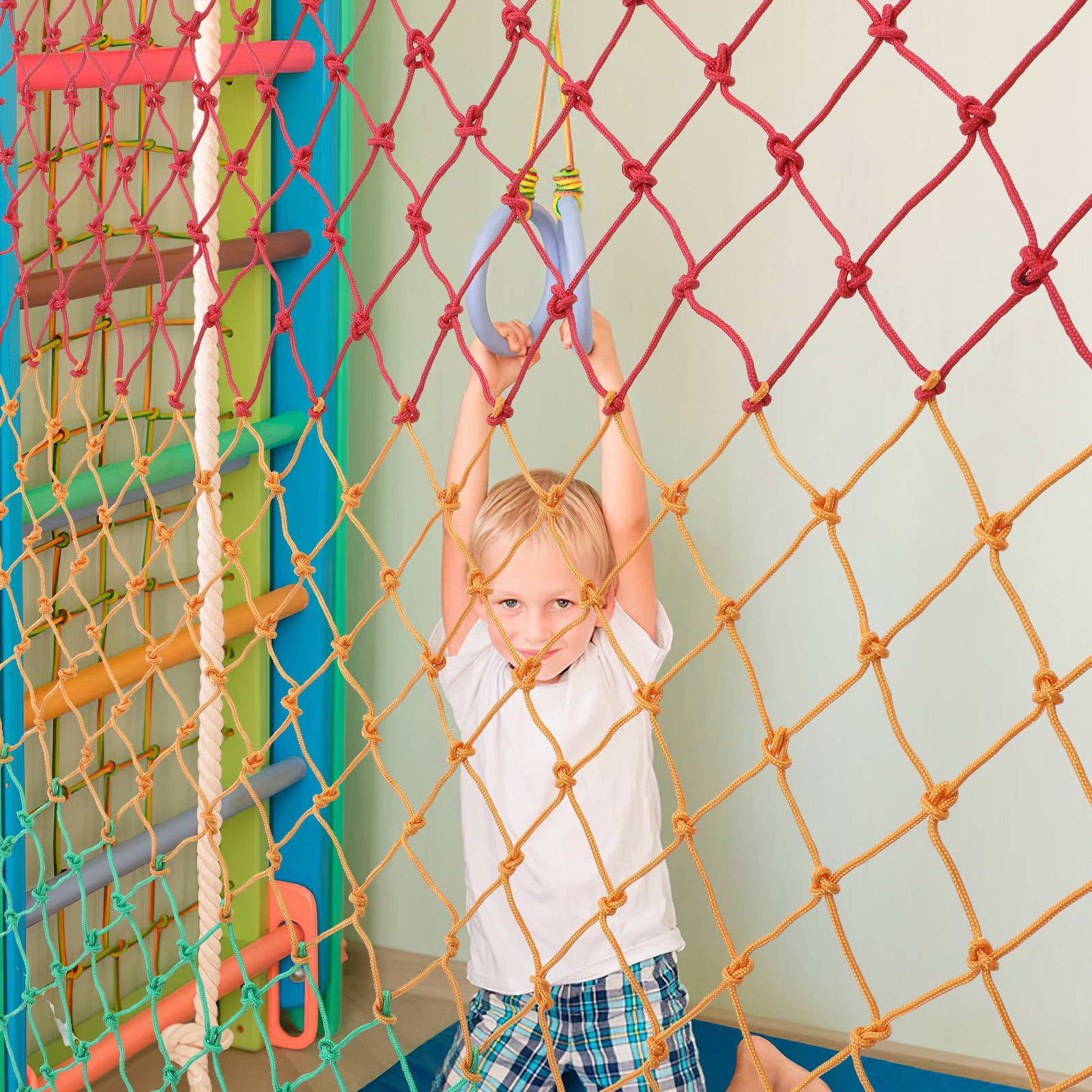OUNONA Climbing Net Heavy Duty Rope Netting Outdoor Playground Safety ...