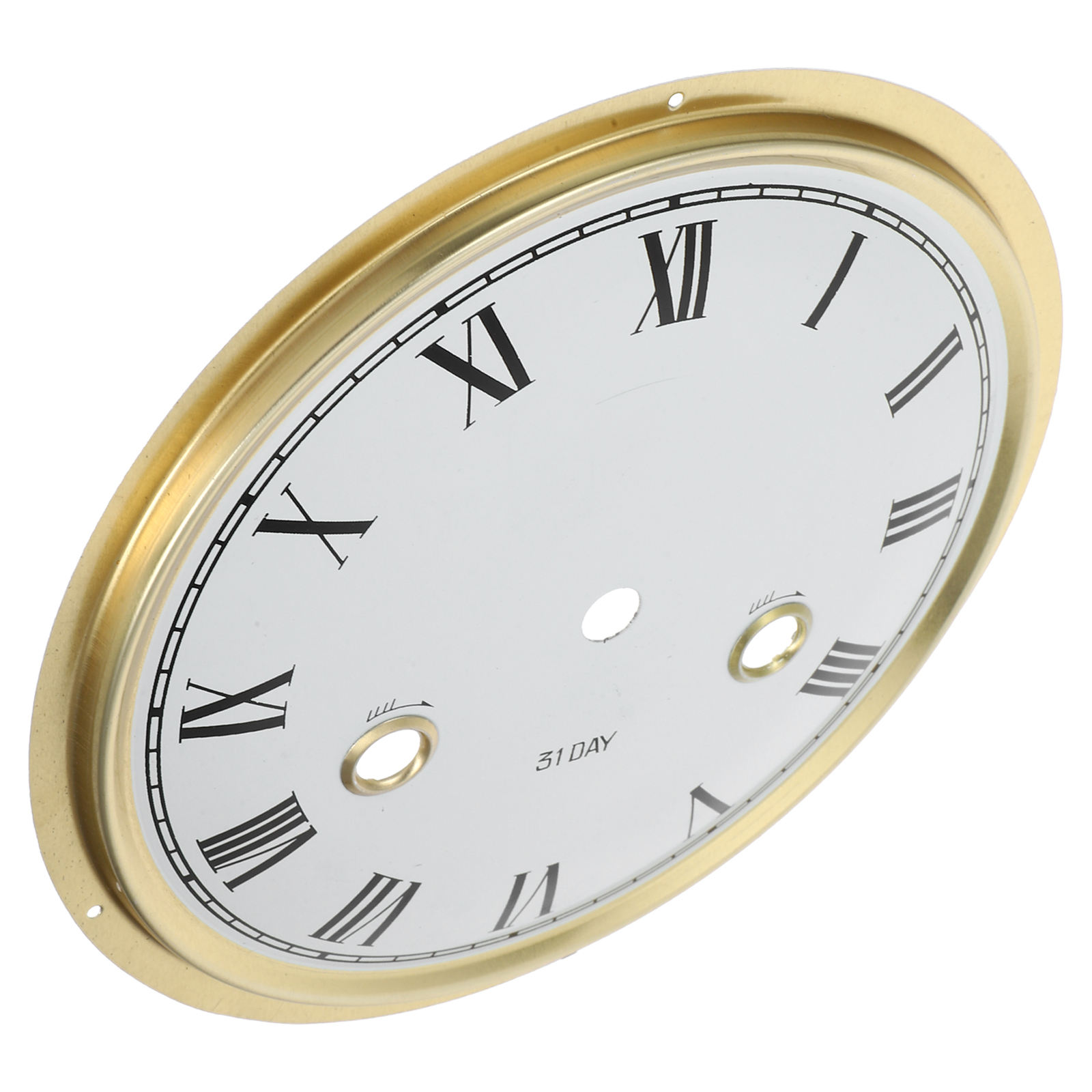 OUNONA Clock Face Numeral Clock Dial DIY Clock Kit Round Wall Clock ...