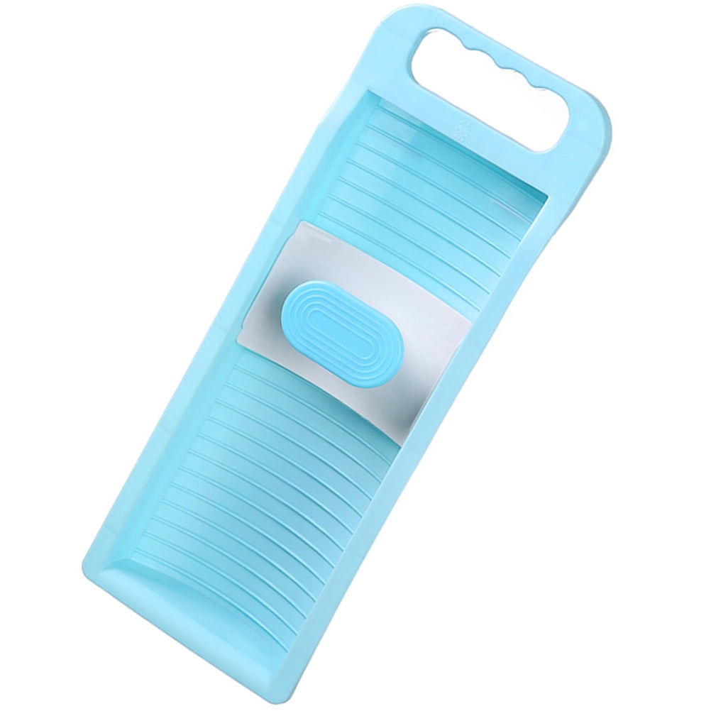 OUNONA Clothes Washing Board Plastic Hand Washing Board Nonskid Washing ...