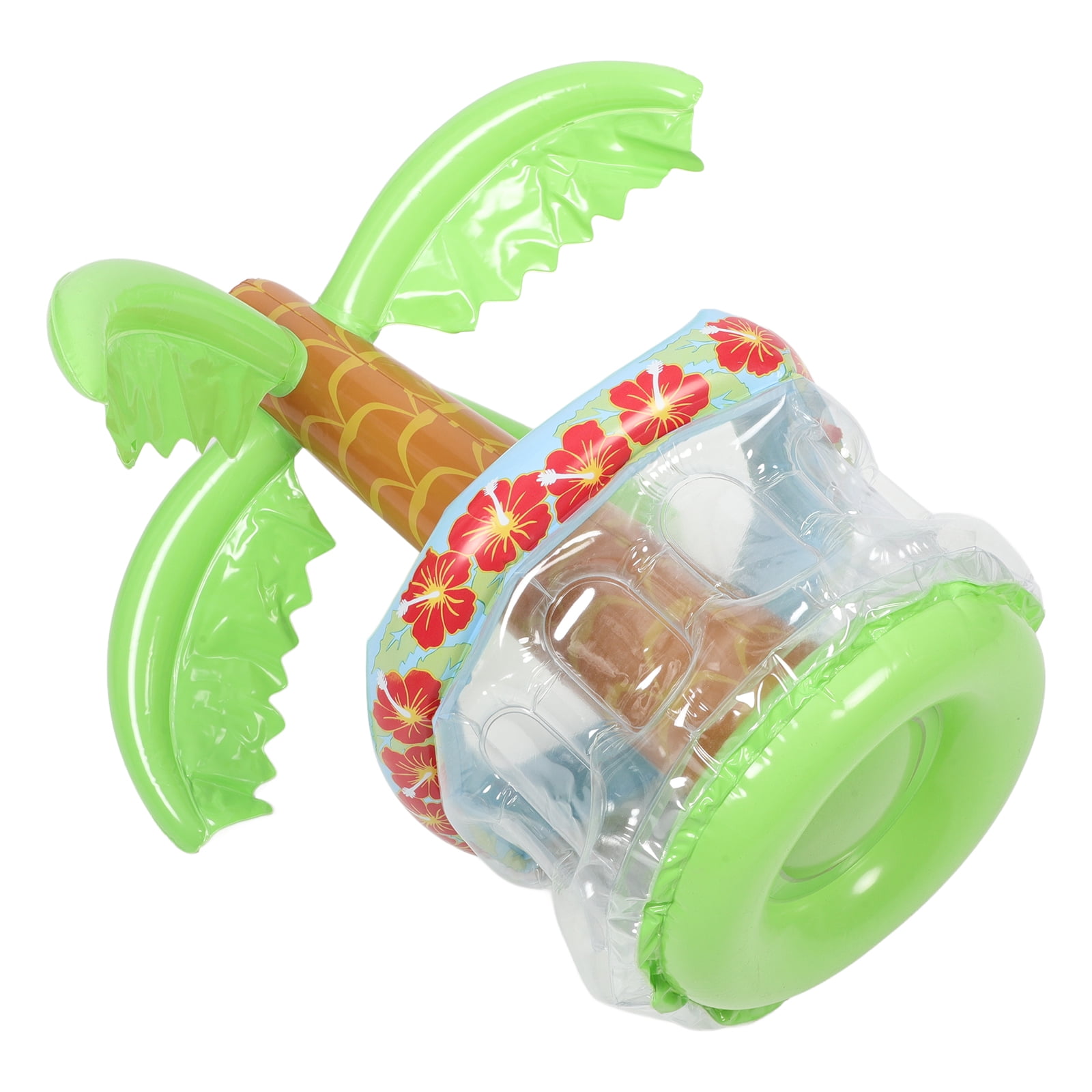 OUNONA Coconut Tree Inflatable Cooler Pool Beverage Cooler Drink Bucket ...