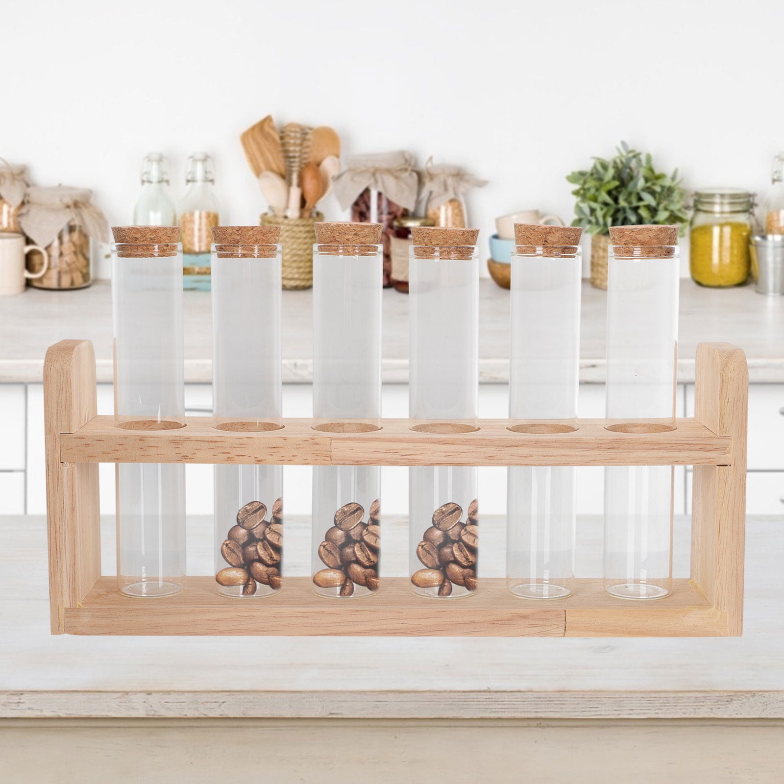 OUNONA Coffee Bean Display Stand Eco-friendly Rack Lightweight Tube ...