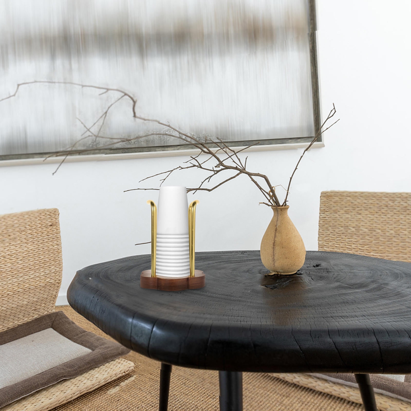 OUNONA 1Pcs Desktop Cup Holder Multi Color for Home Use Coffee Shop Tea ...