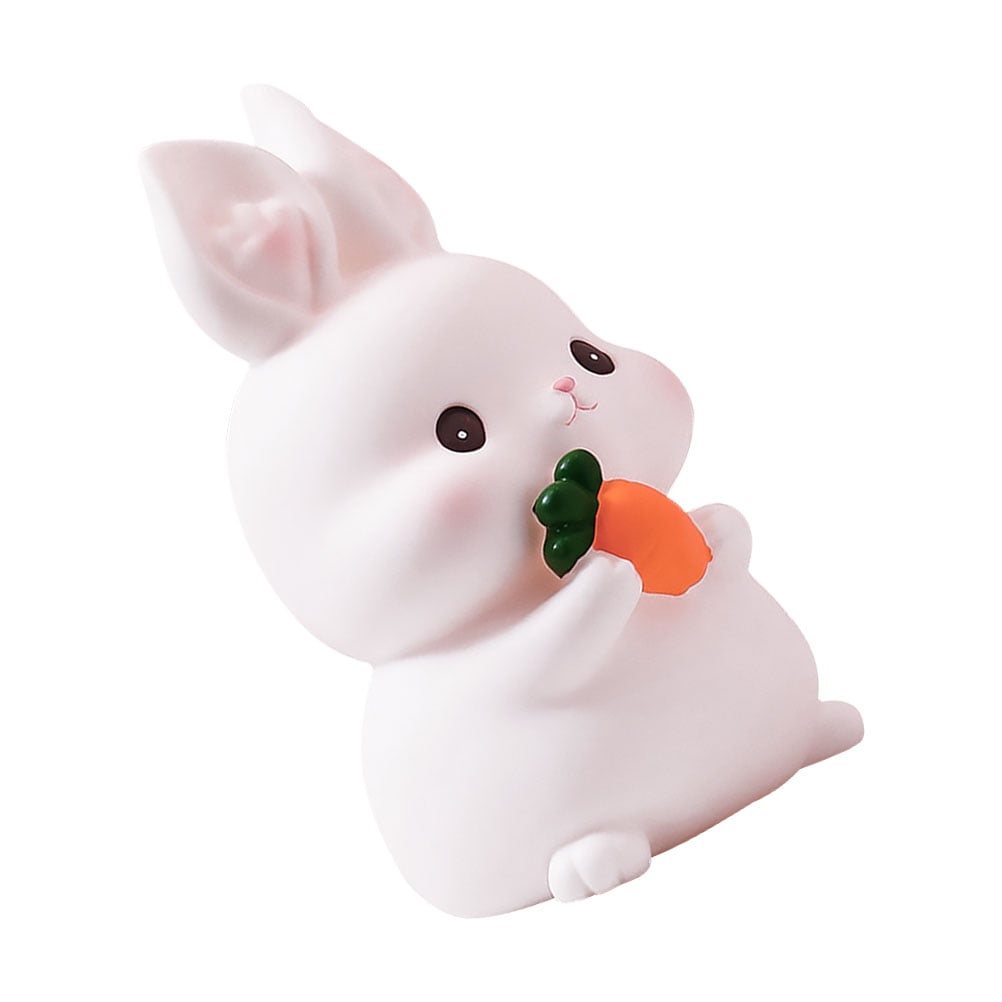 OUNONA Coloring Piggy Bank Toy Glutinous Rice Rabbit Children's Shaped ...