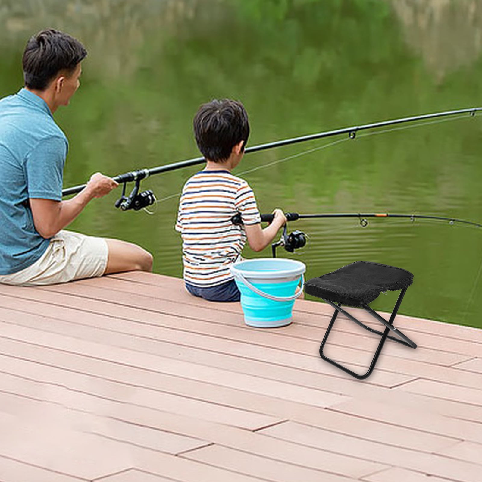 OUNONA Compact And Portable Mini Folding Chair For Picnics Camping And ...